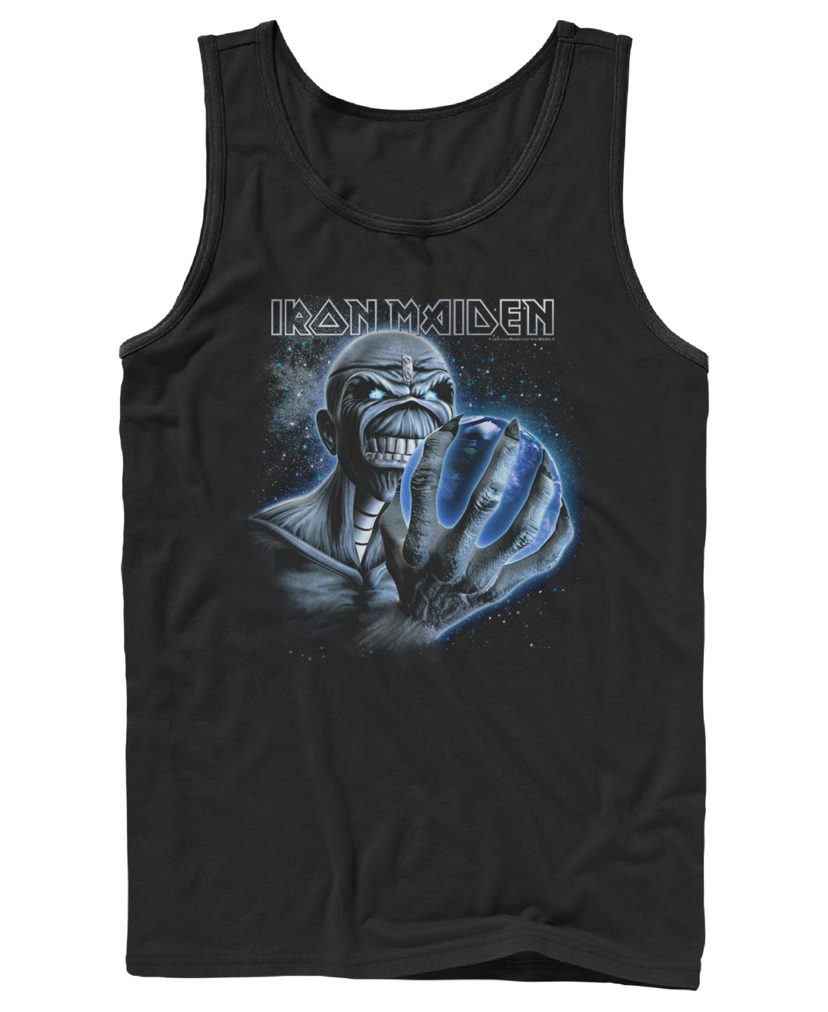 Click here for Fifth Sun Mens Iron Maiden Eddie Planet Graphic Ta... prices
