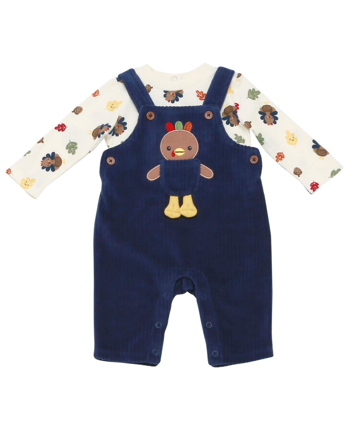 Click here for Rashti & Rashti Baby Boys Turkey Print Top and Ove... prices