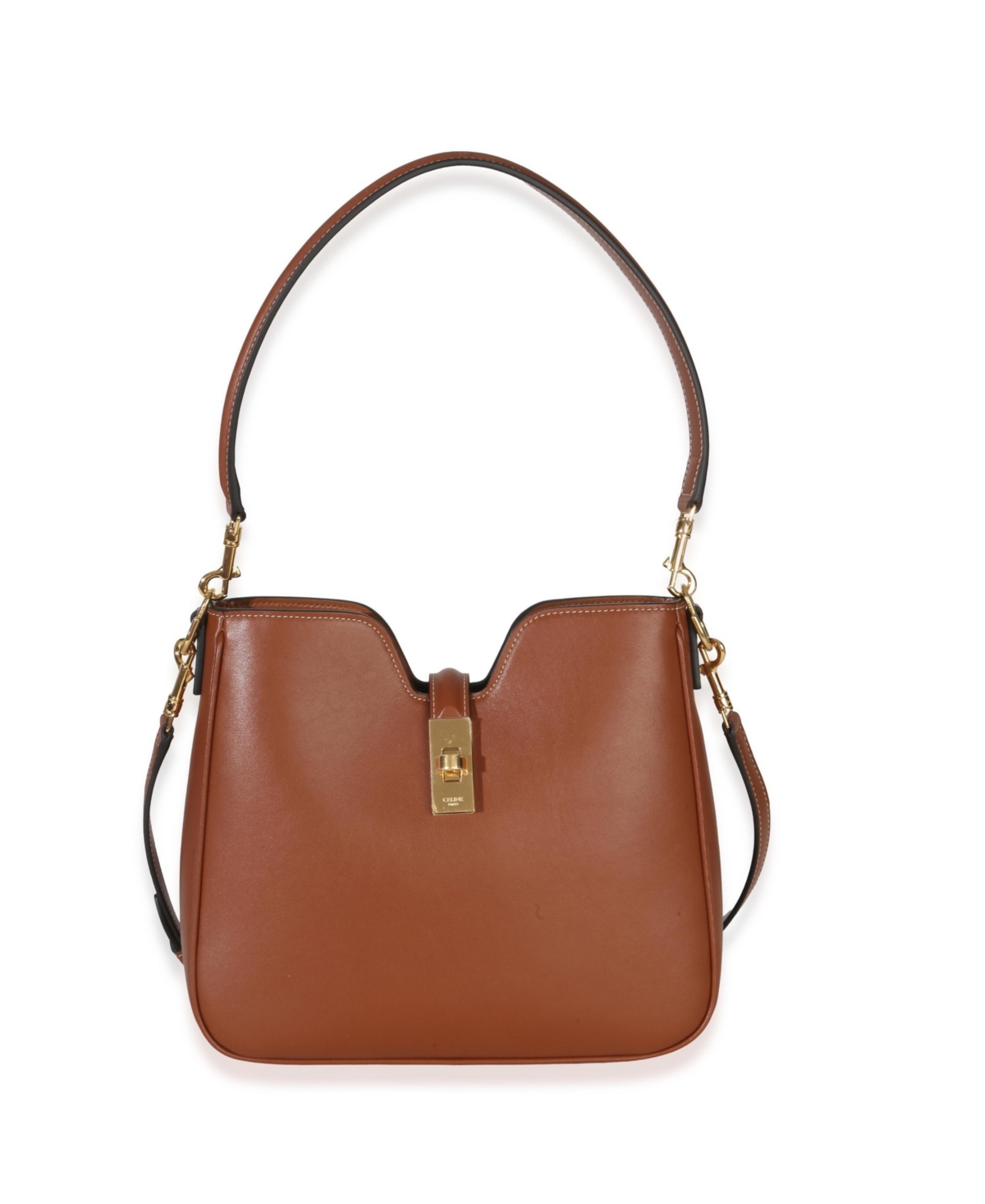 Click here for Pre-Owned Celine Tan Smooth Calfskin Small Camille... prices