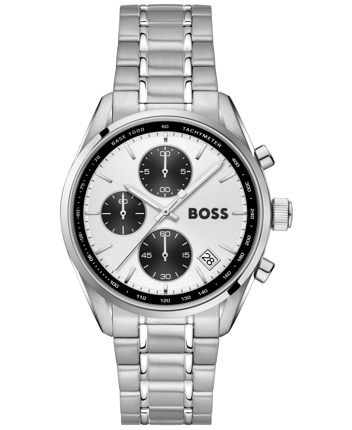 Click here for Hugo Boss Mens Grand Prix Quartz Chrono Stainless... prices