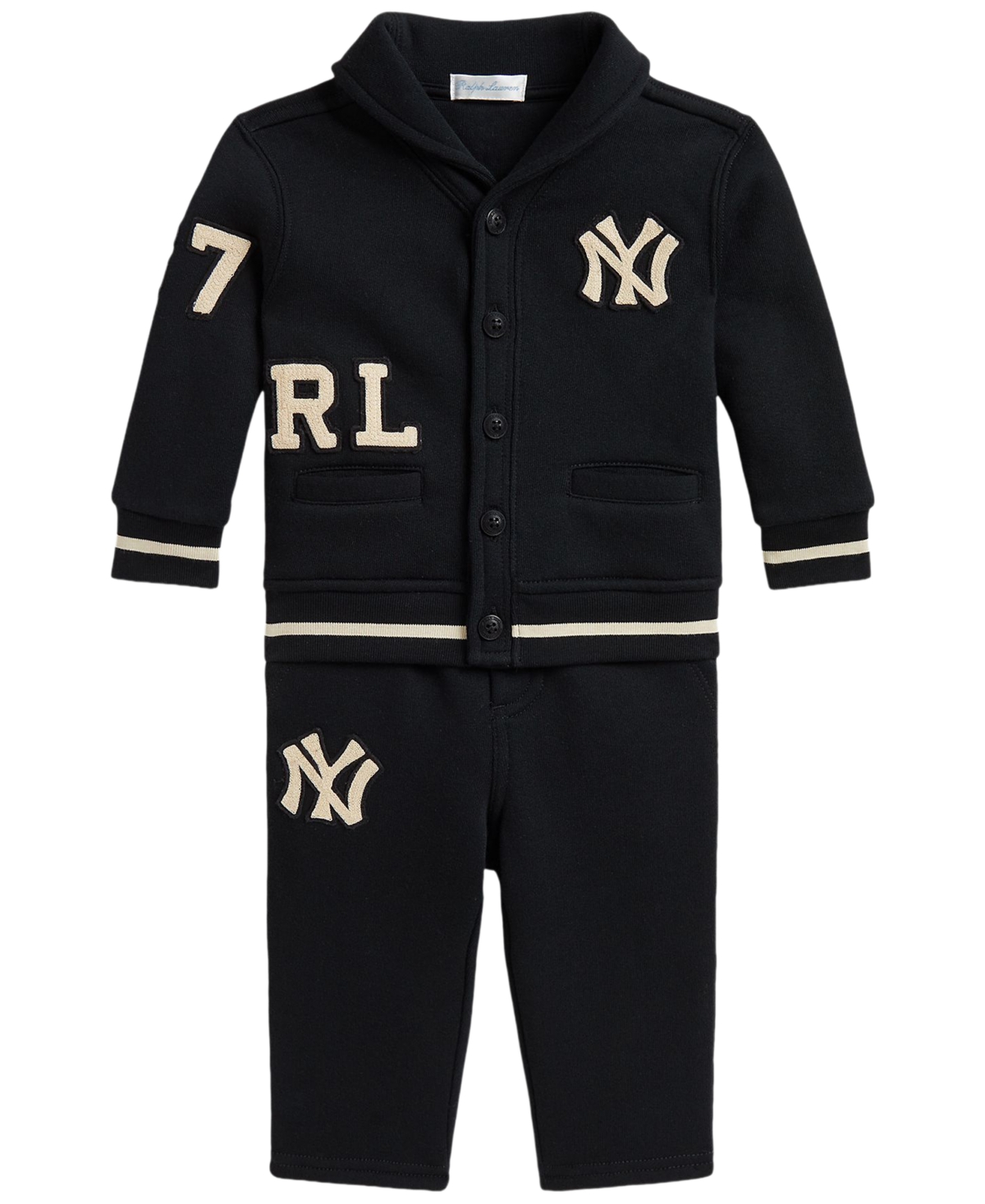 Click here for Polo Ralph Lauren Baby Boys Yankees Top and Fleece... prices