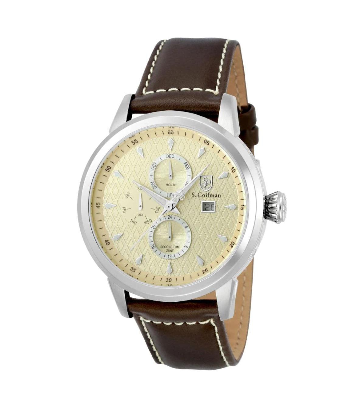 Click here for Invicta S.Coifman Mens Heritage Chronograph Dial L... prices