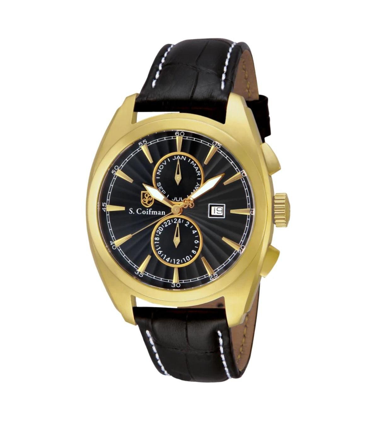 Click here for Invicta S.Coifman SC0088 Mens Chronograph Dial Lea... prices