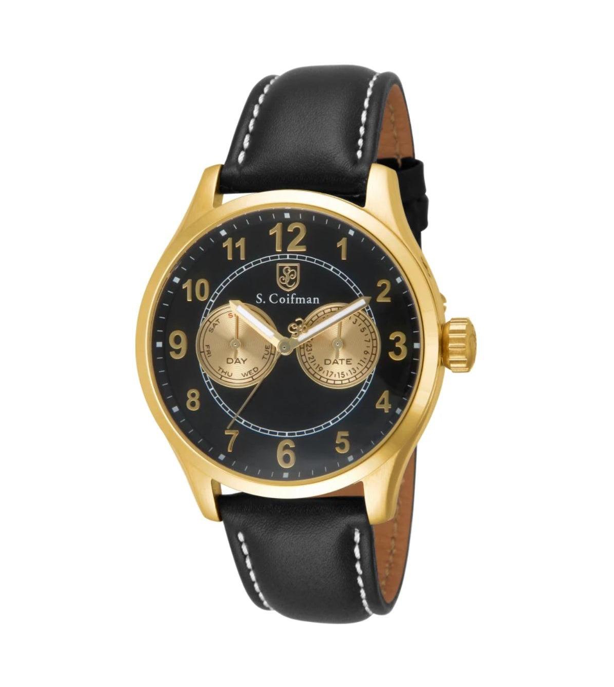 Click here for Invicta S.Coifman Mens Chronograph Dial Leather St... prices