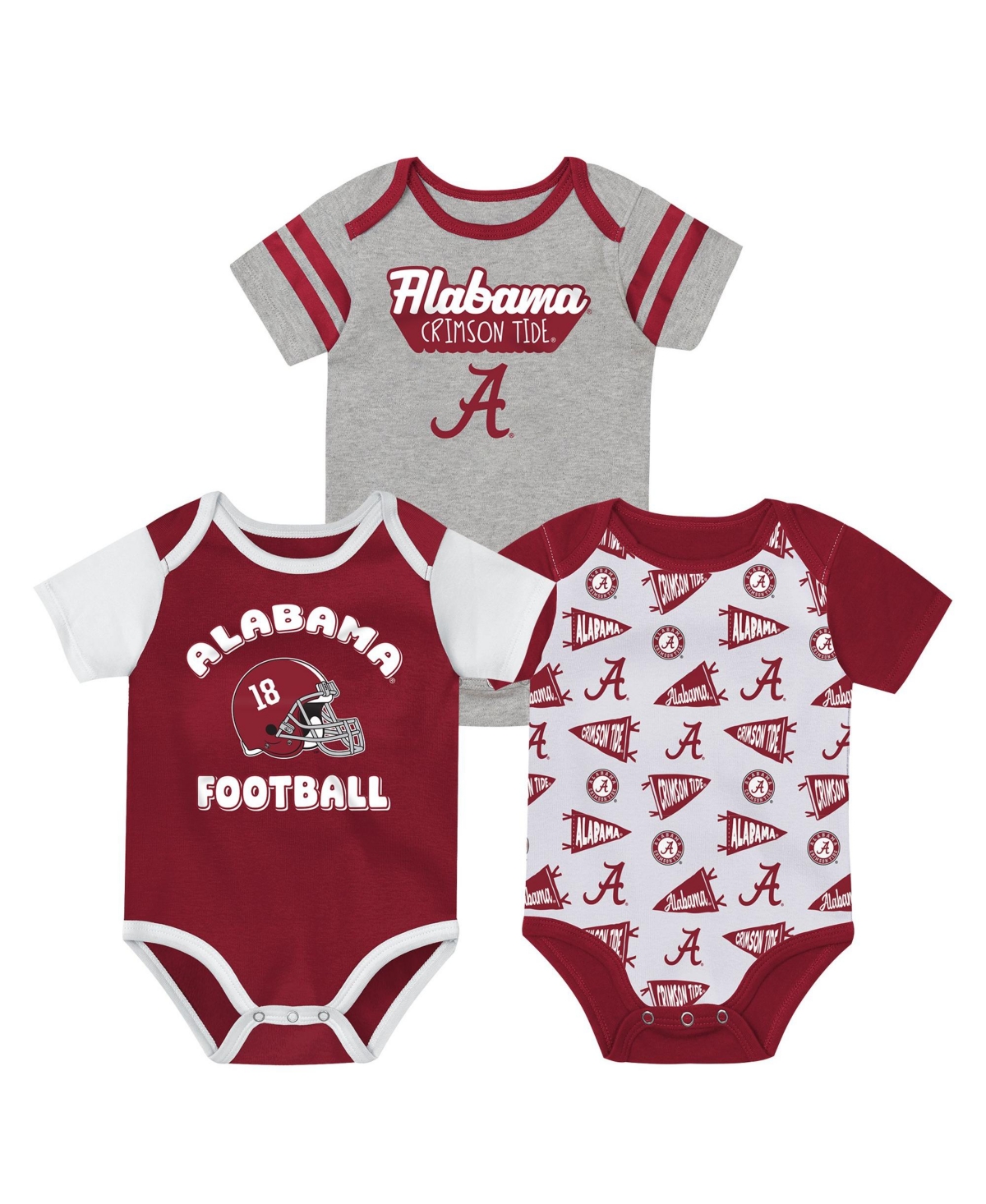 Click here for Baby Boys and Girls Outerstuff Crimson Alabama Cri... prices