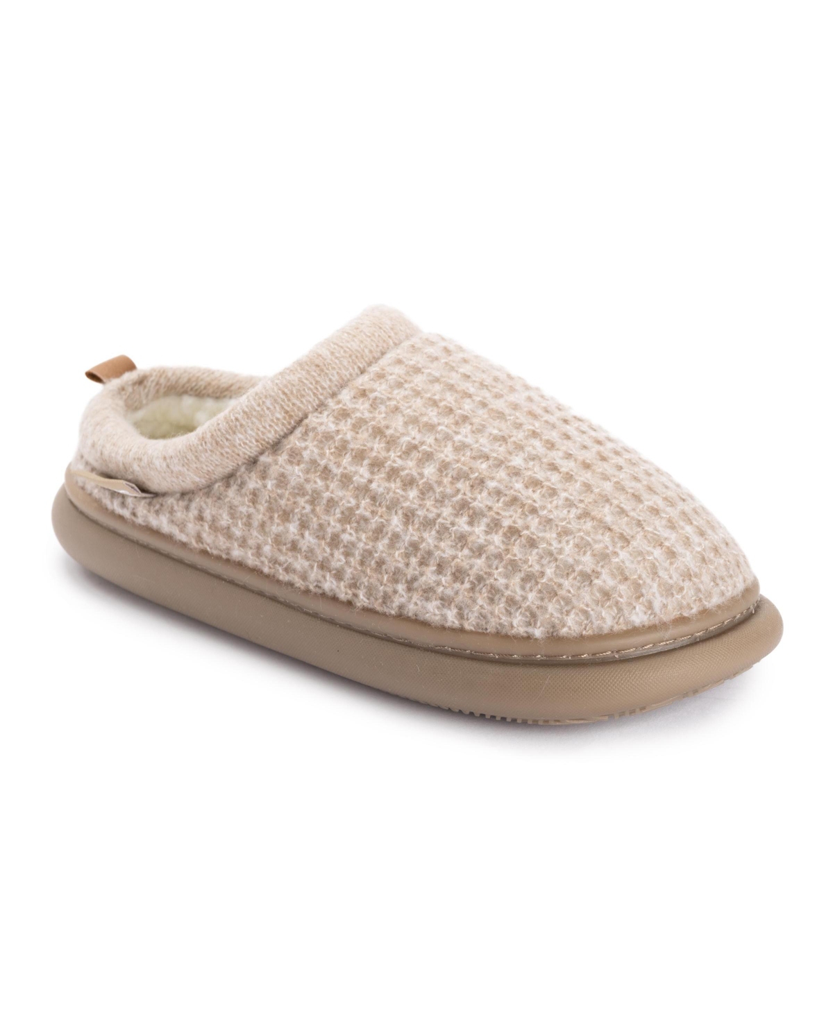 Click here for Muk Luks Womens Zuri Clog Waffle Knit Slippers - S... prices