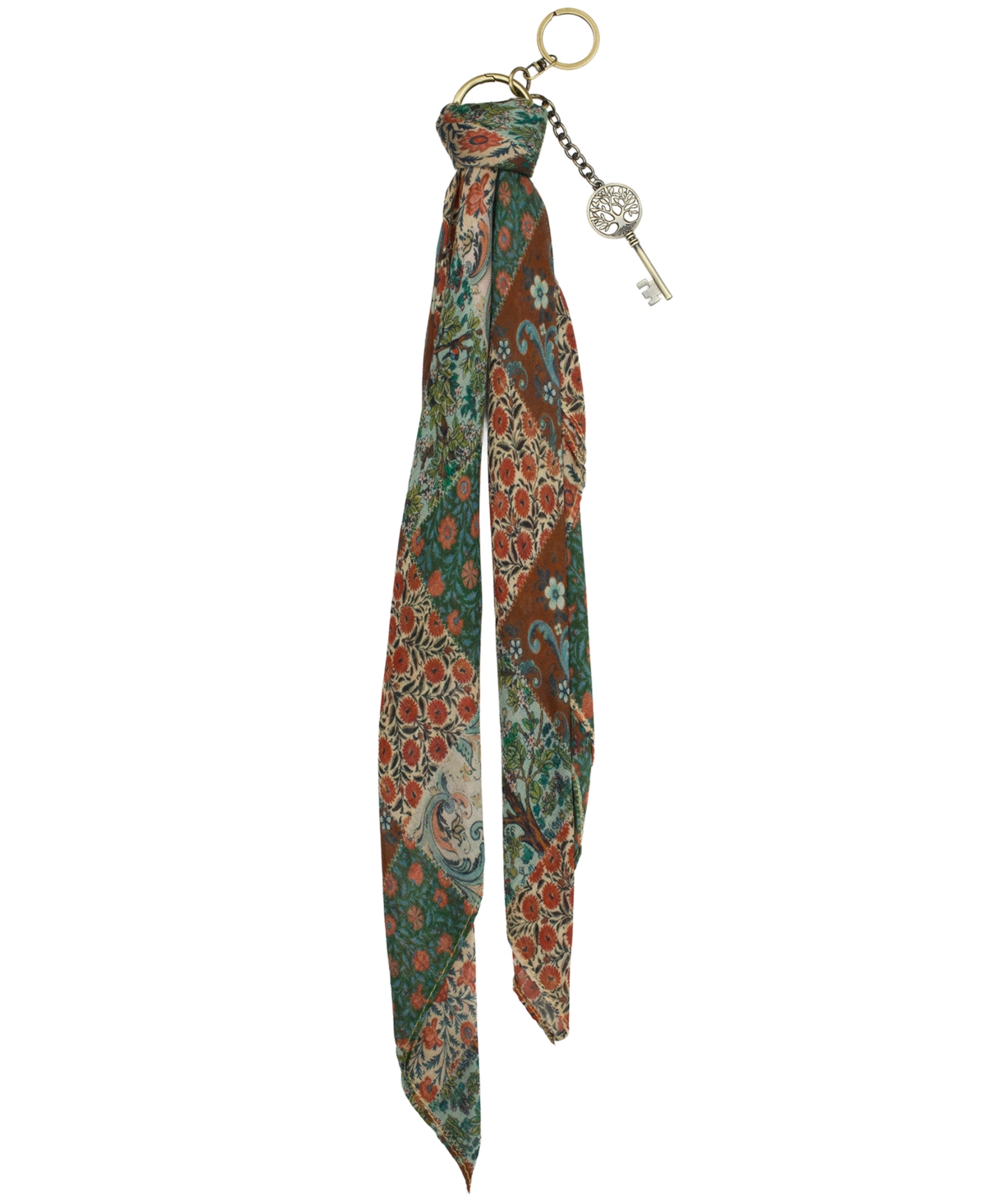 Click here for Patricia Nash Square Scarf with Key Hang Off Nordi... prices