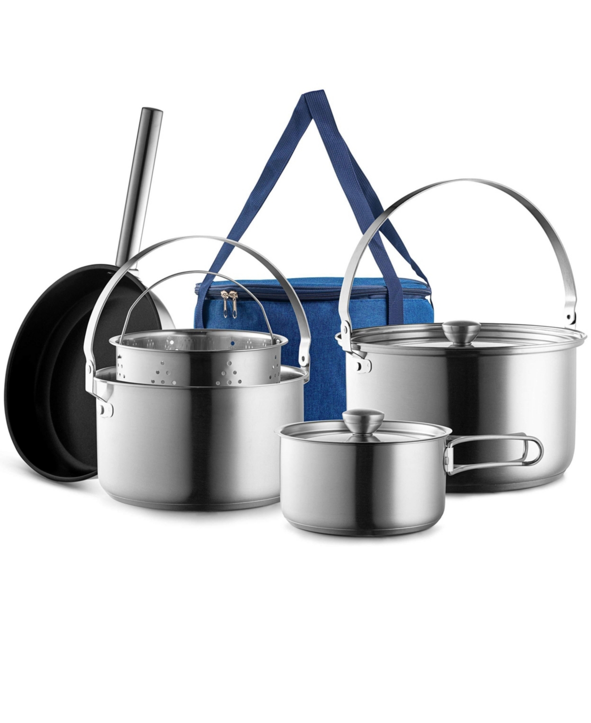 Click here for Piscifun 8 Piece 304 Stainless Steel Camping Cookw... prices