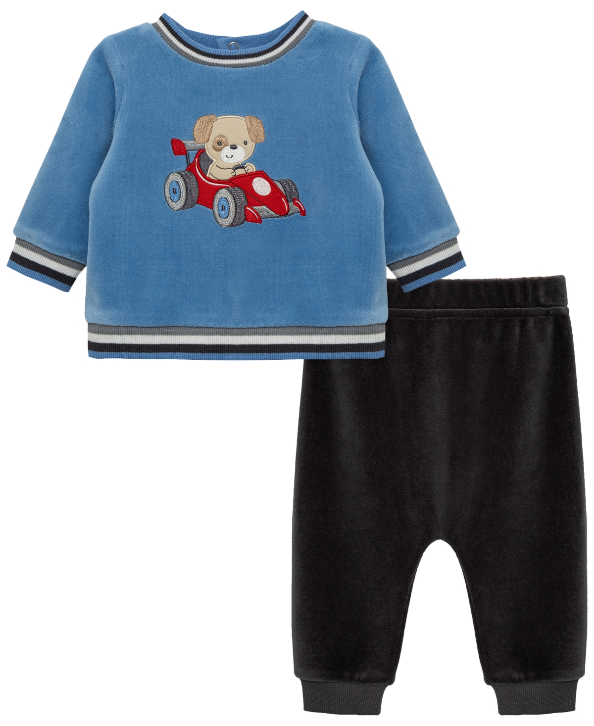 Click here for Little Me Baby Boys Racing Puppy Graphic Sweatshir... prices