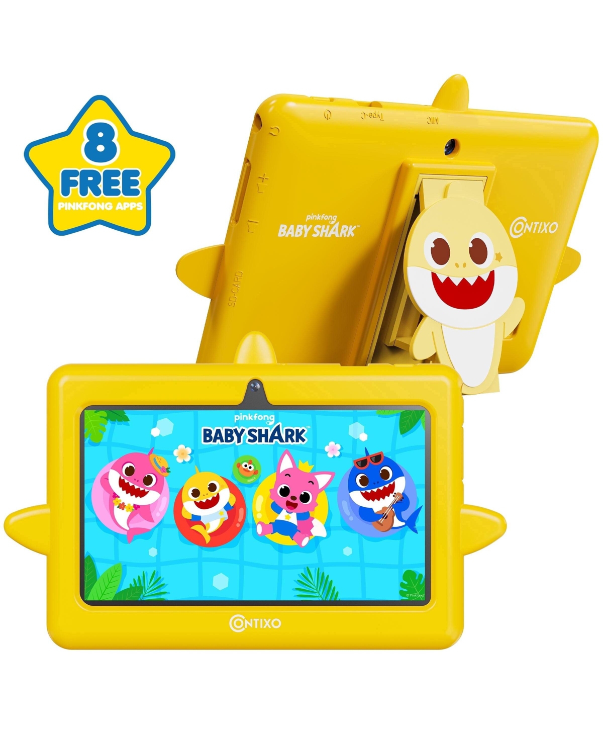 Click here for Contixo Pinkfong A8 Baby Shark 7-Inch Kids Tablet... prices
