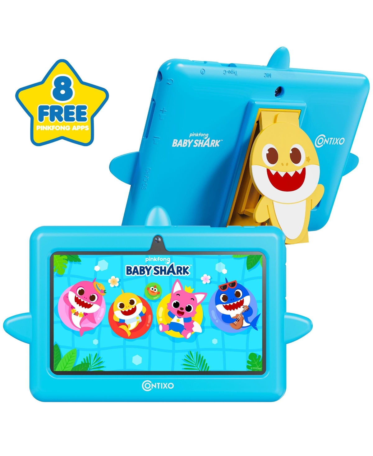 Click here for Contixo Pinkfong A8 Baby Shark 7-Inch Kids Tablet... prices