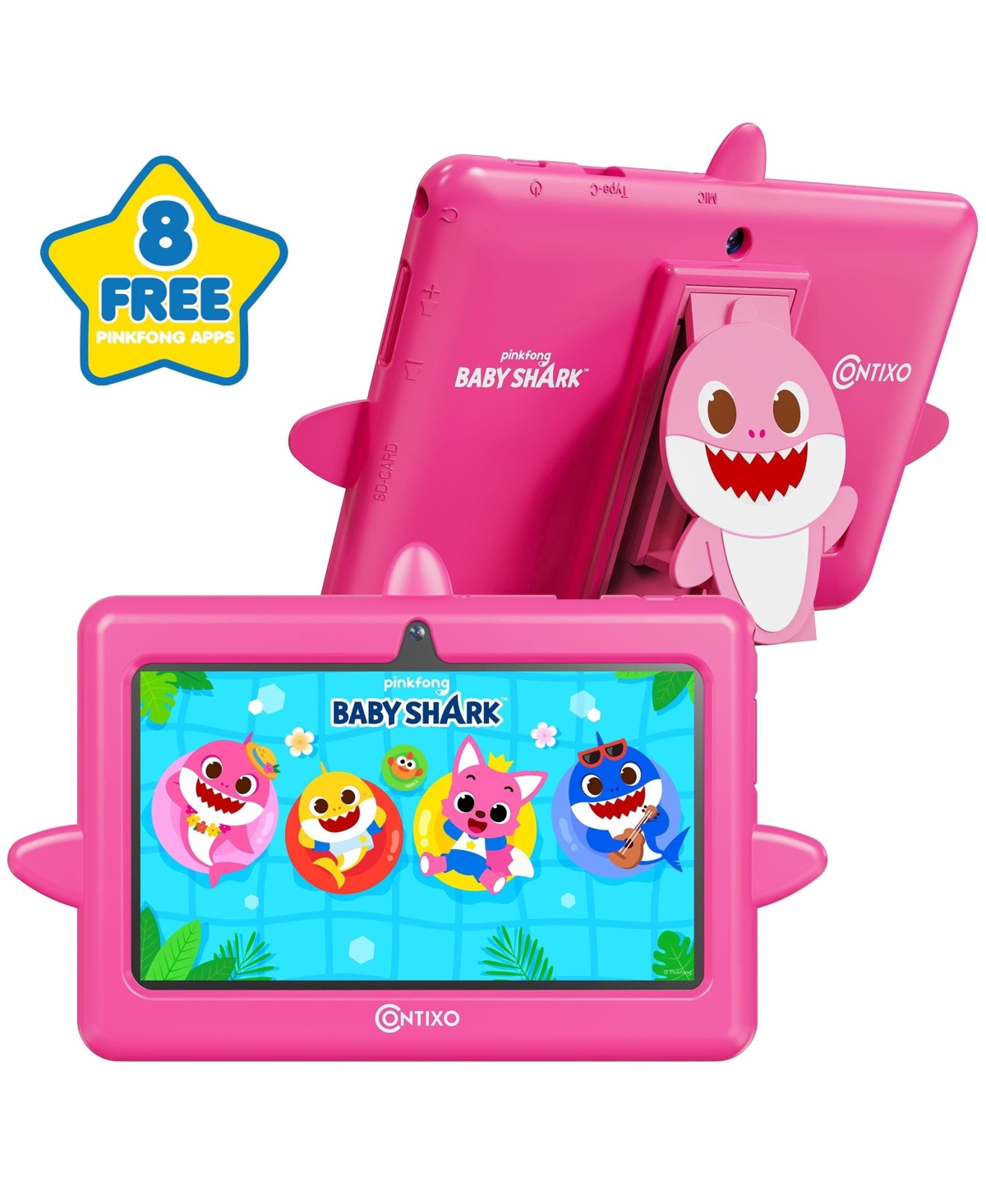 Click here for Contixo Pinkfong A8 Baby Shark 7-Inch Kids Tablet... prices