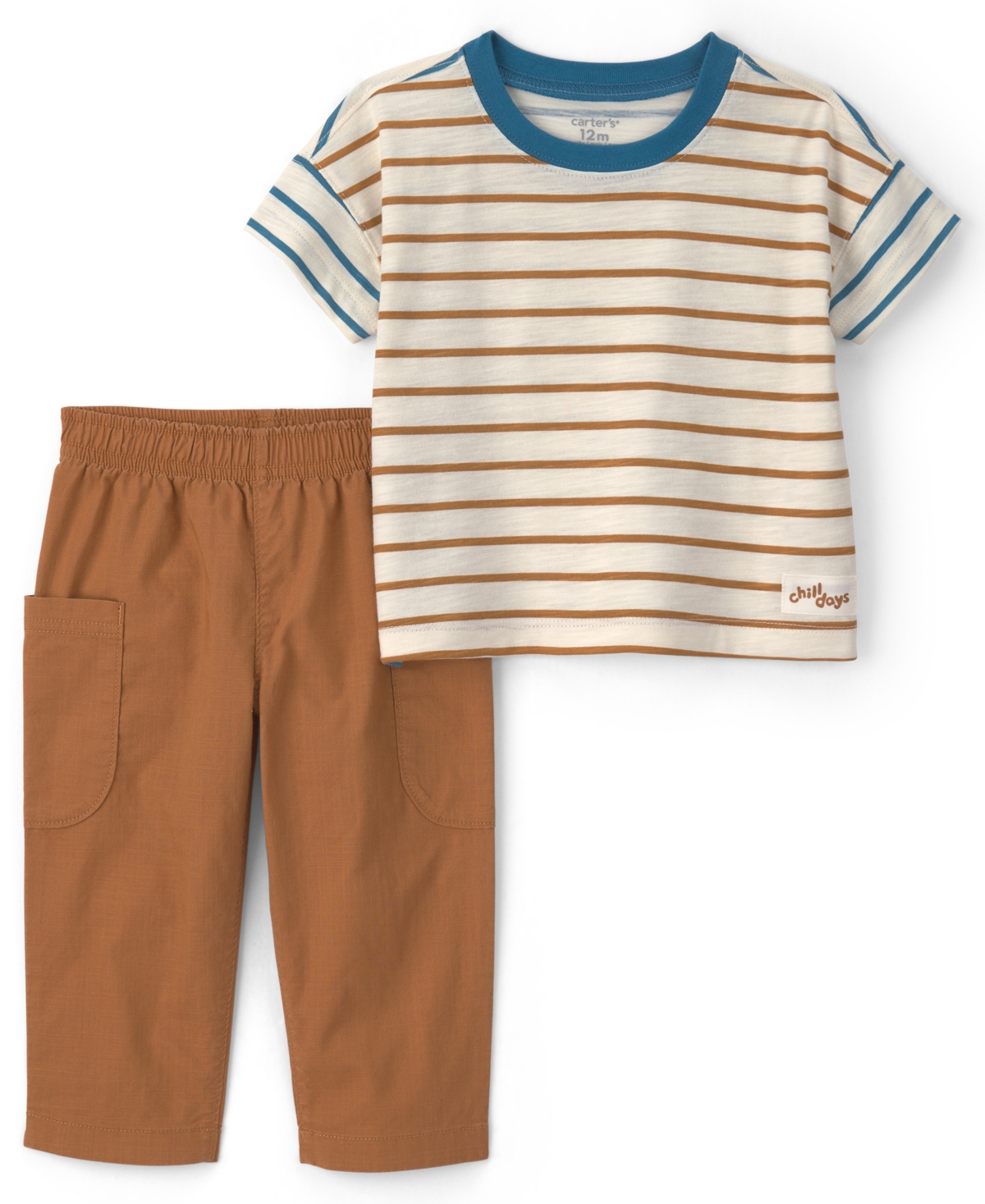 Click here for Carters Baby Boys Striped Short-Sleeve T-Shirt and... prices