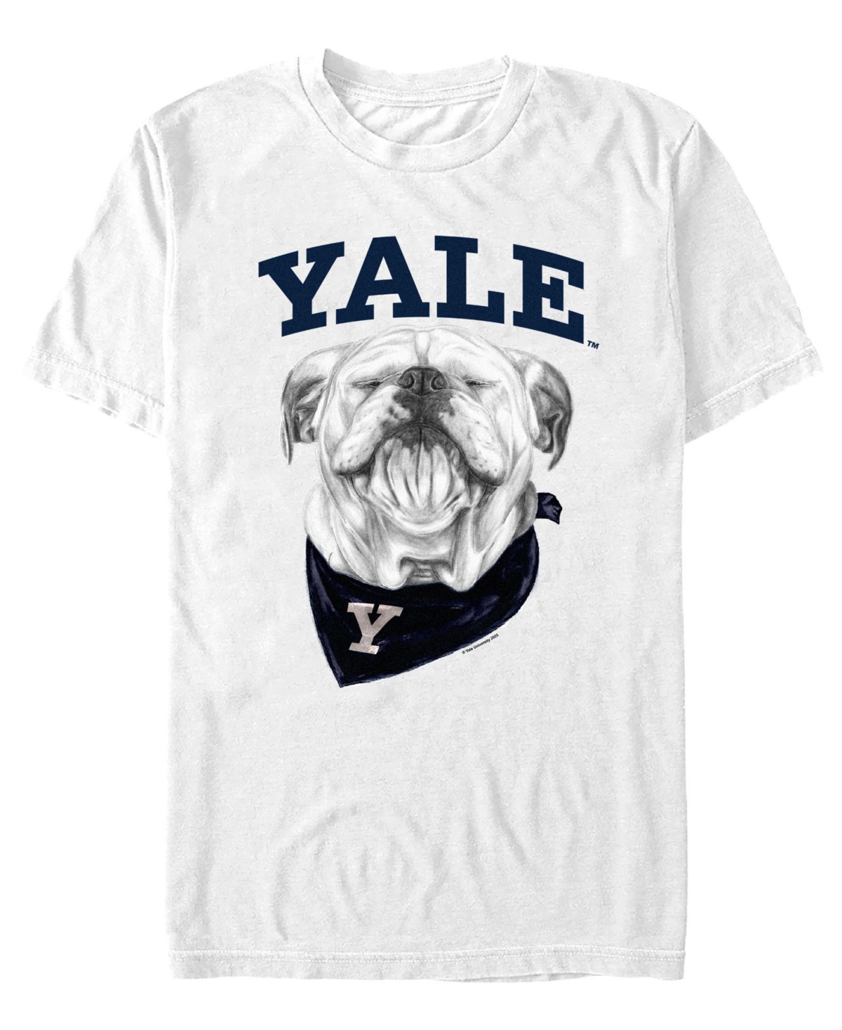 Click here for Fifth Sun Mens Yale Happy Crewneck T-Shirt - White prices