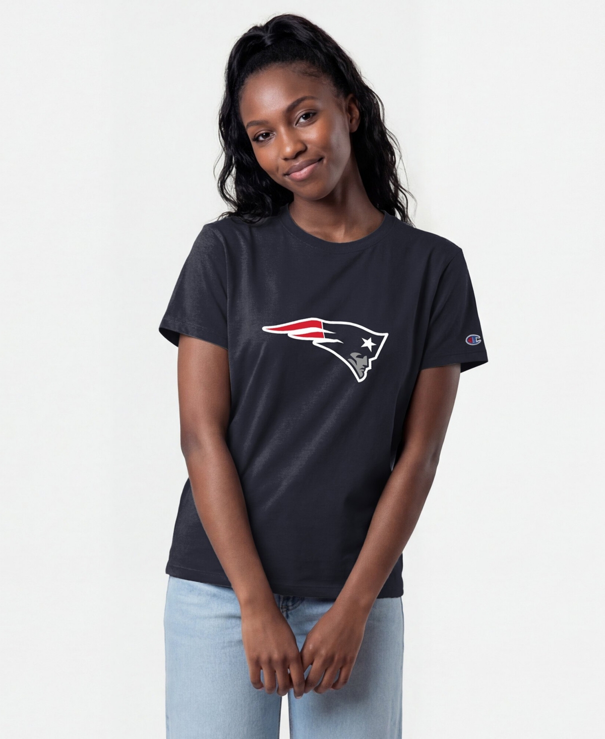 Click here for Champion Womens New England Patriots Logo T-Shirt... prices