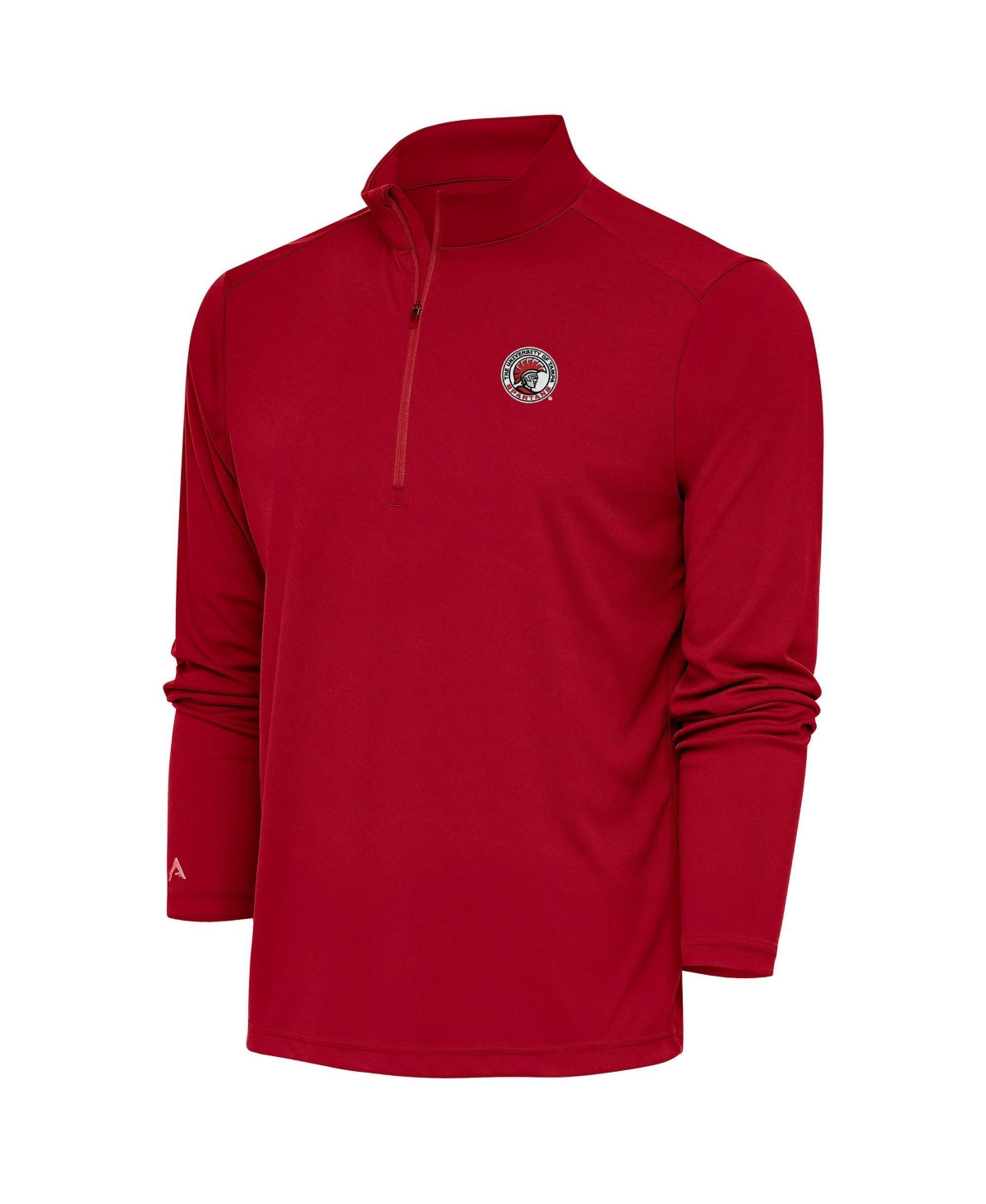 Click here for Antigua Mens Red Tampa Spartans Tribute Quarter-Zi... prices