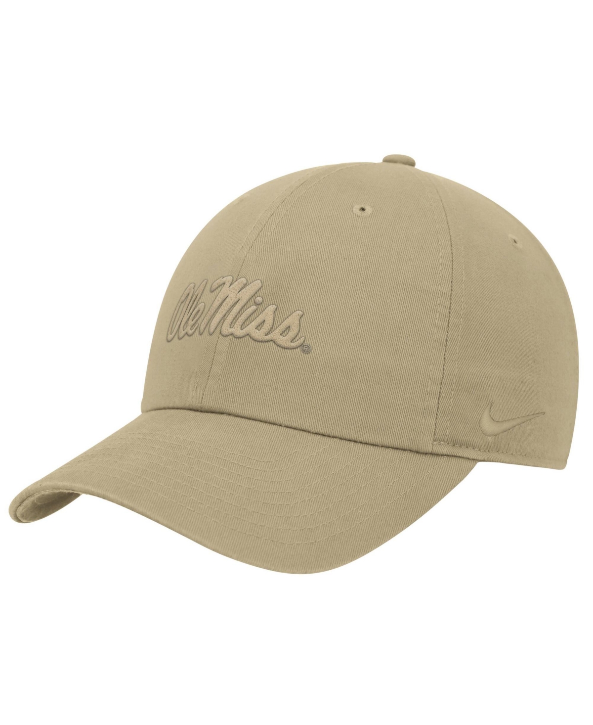 Click here for Nike Mens Beige Ole Miss Rebels Club Adjustable Ha... prices