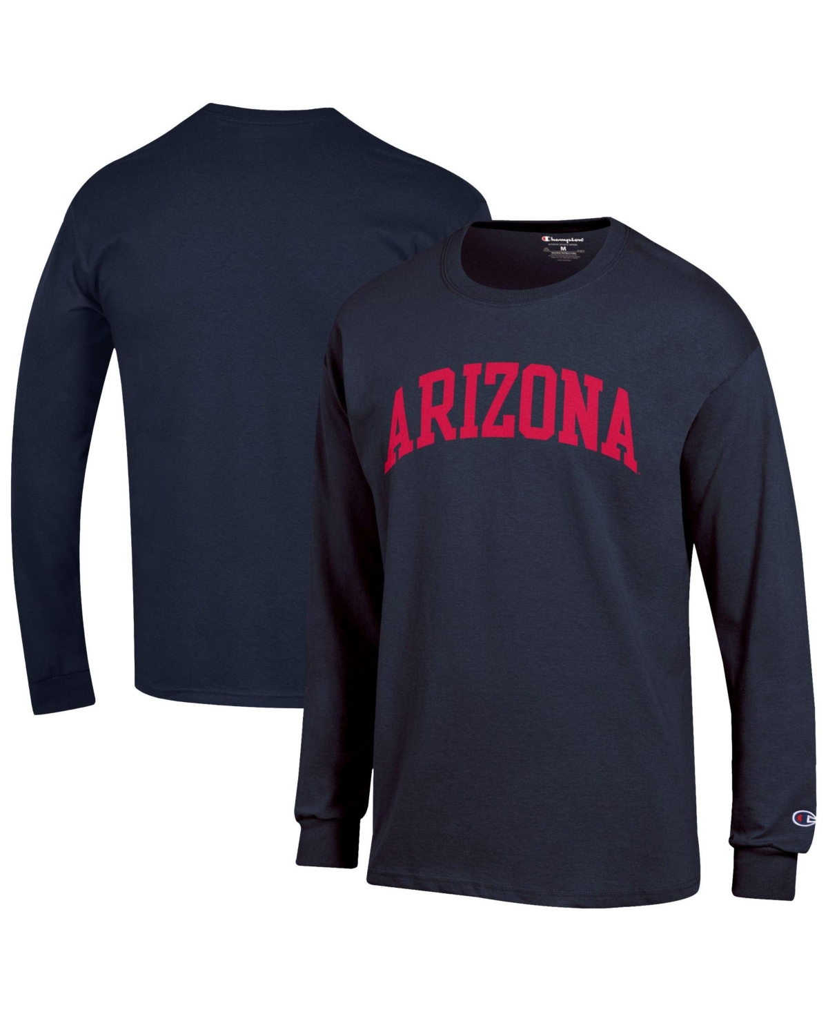 Click here for Champion Mens Navy Arizona Wildcats Basic Arch Lon... prices
