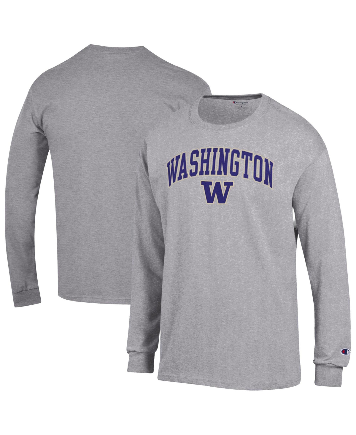 Click here for Champion MensÂ Champion Heather Gray Washington Hu... prices