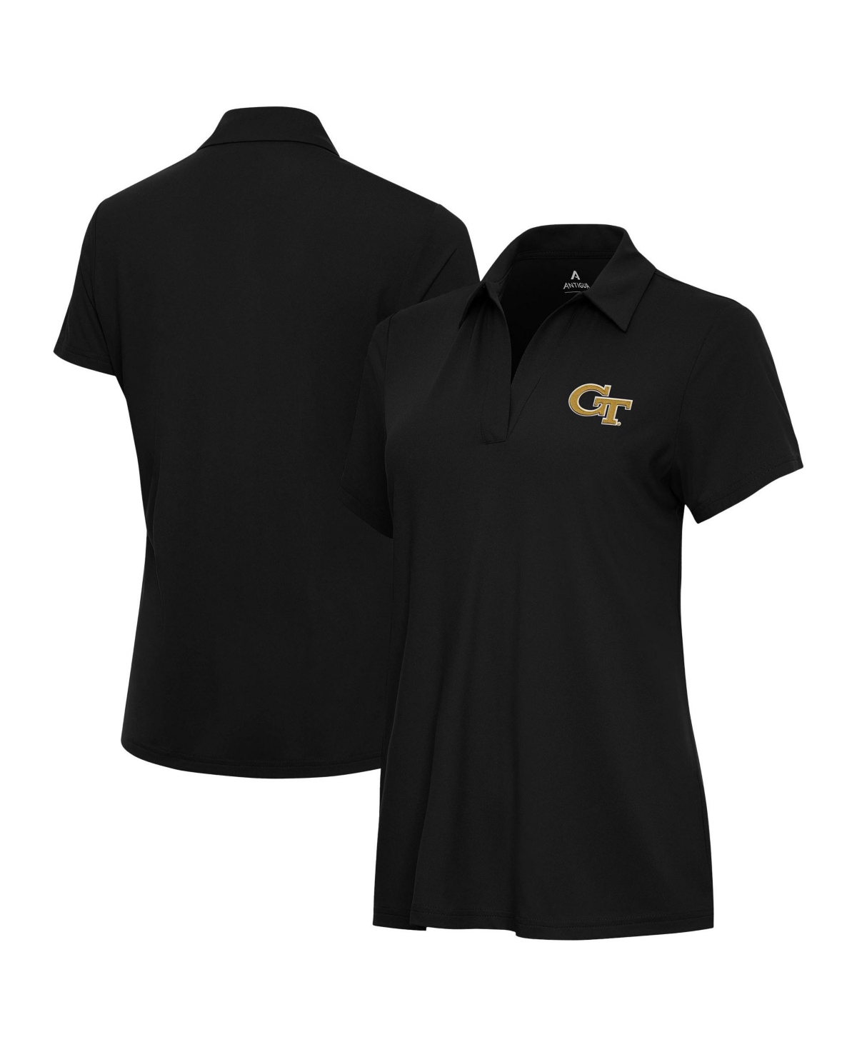 Click here for Antigua Womens Black Georgia Tech Yellow Jackets E... prices