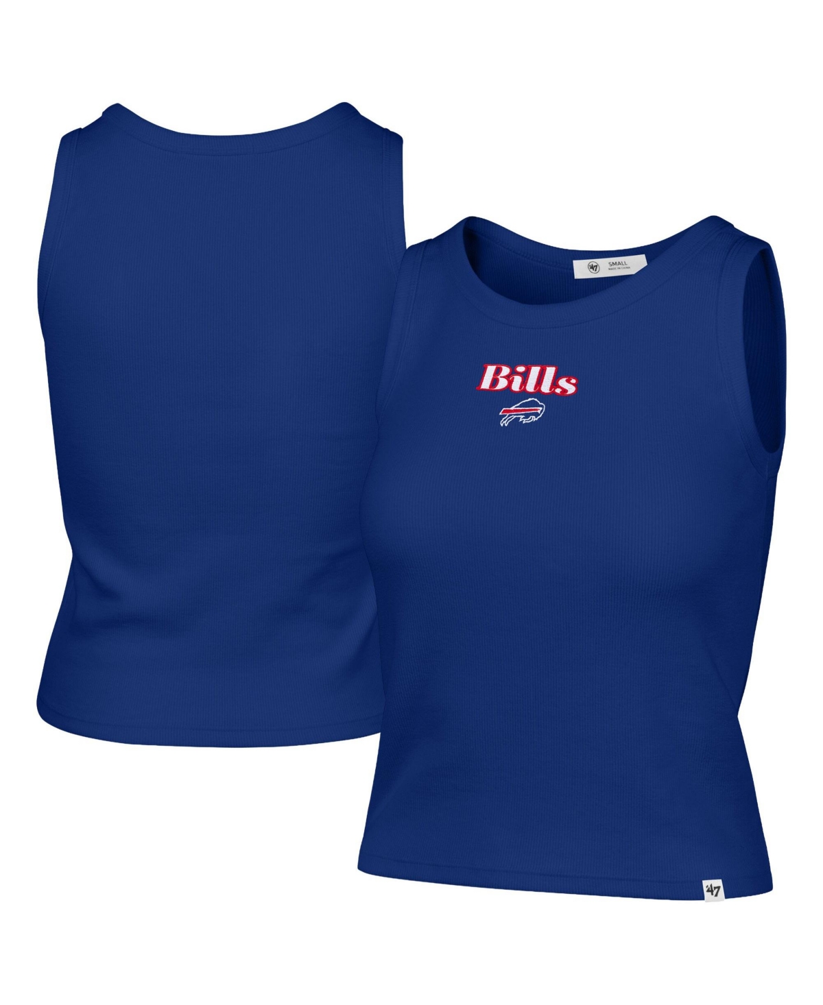 Click here for 47 Brand Womens Buffalo Bills Cropped Ribbed Cotto... prices