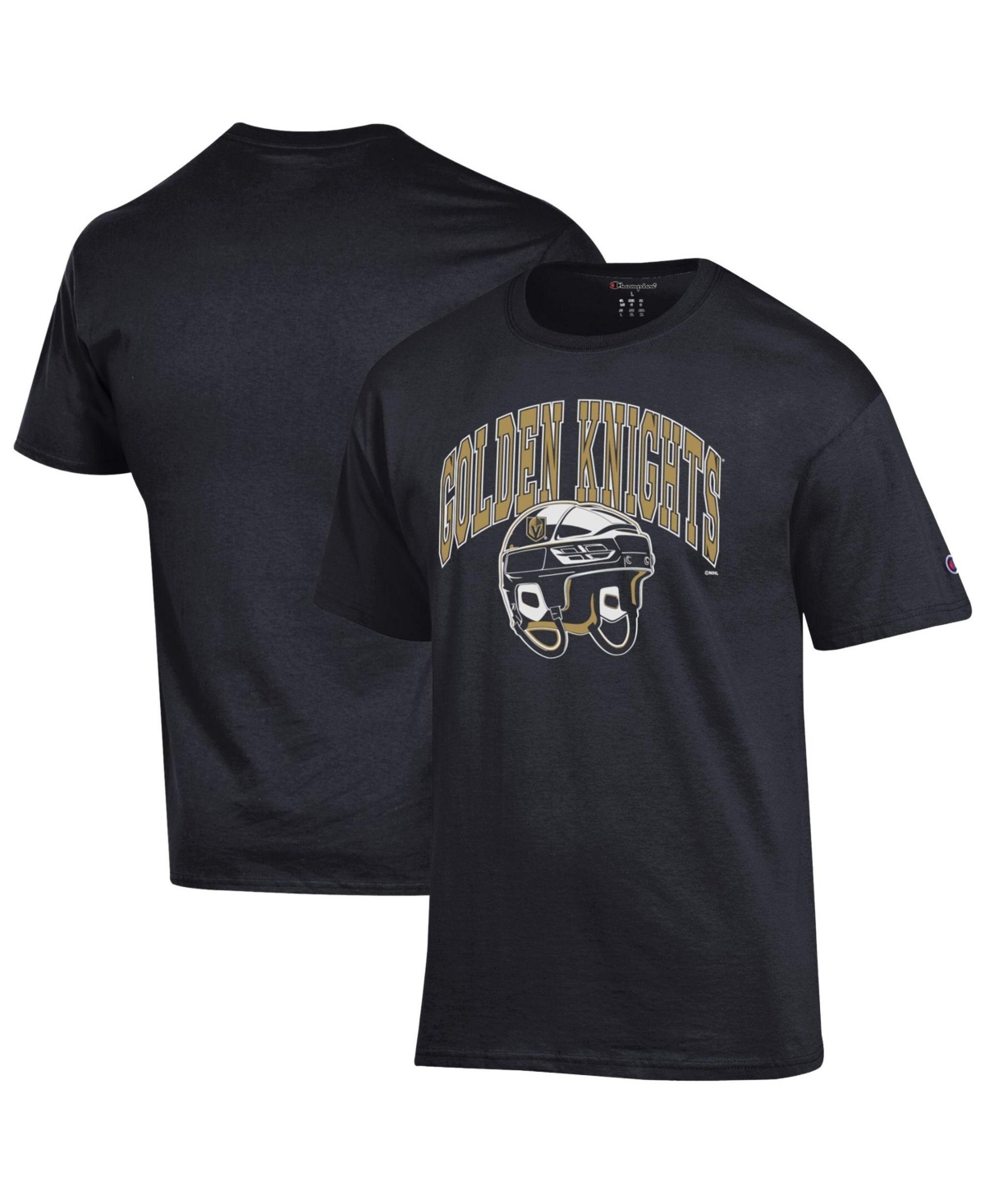 Click here for Champion Mens Black Vegas Golden Knights Helmet T-... prices