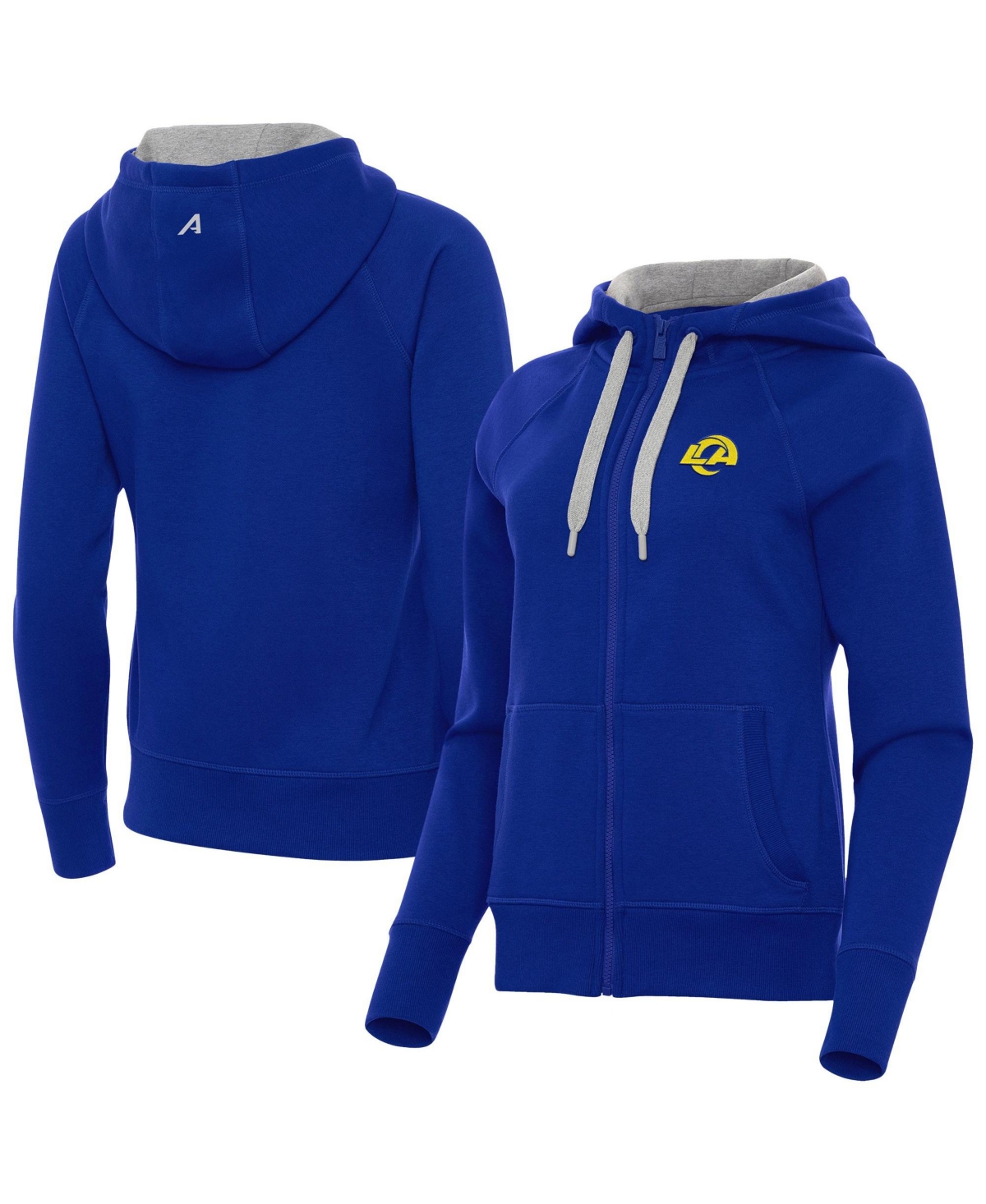 Click here for Antigua Womens Los Angeles Rams Victory Brushed-Ba... prices