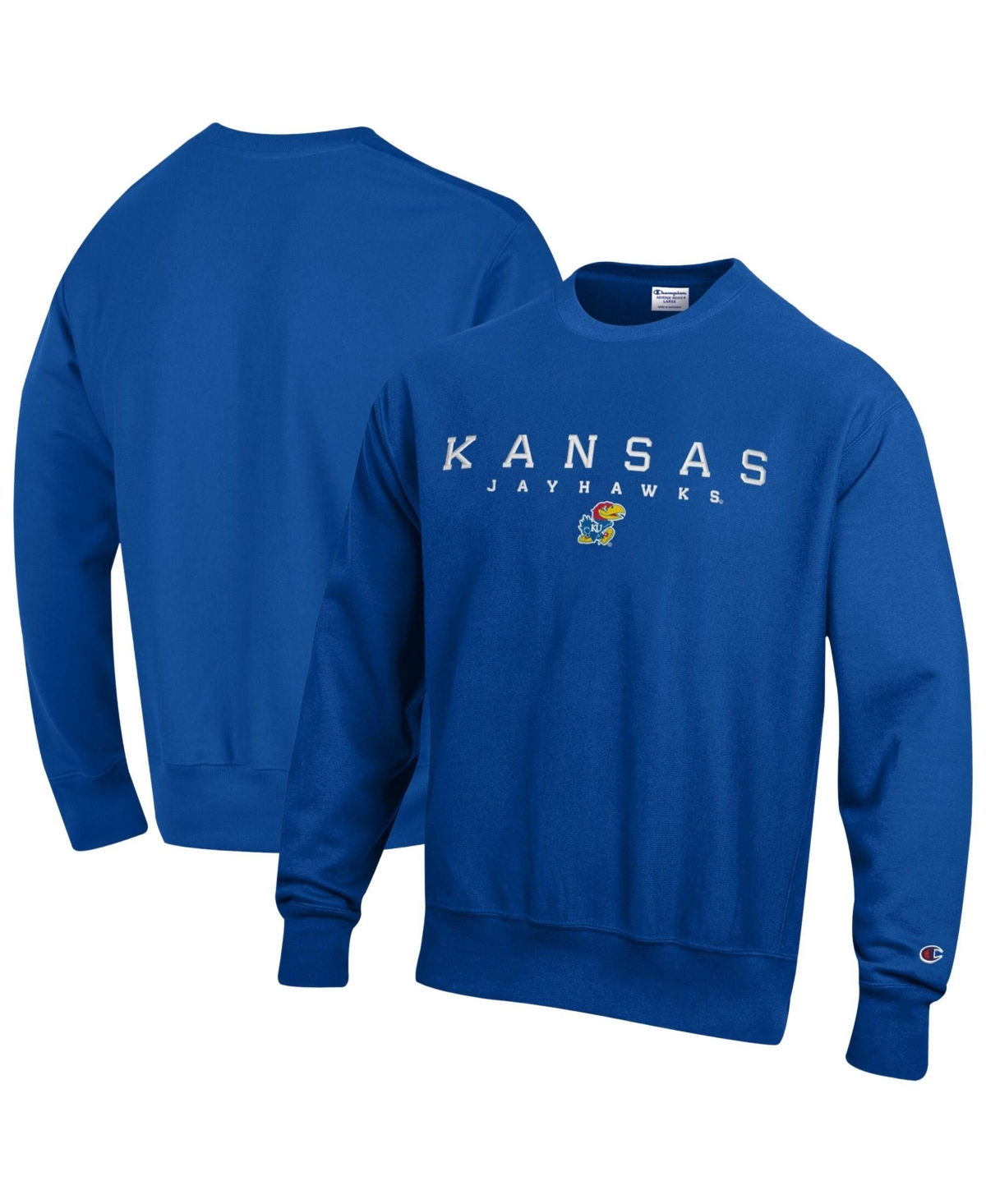 Click here for Champion Mens Royal Kansas Jayhawks Relentless Rev... prices
