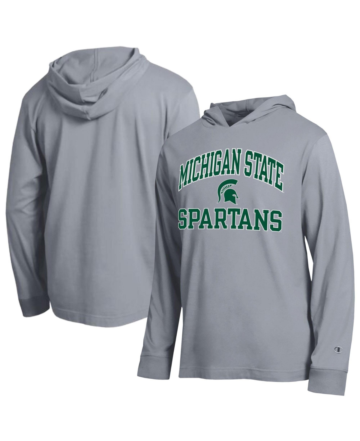 Click here for Champion Mens Heather Gray Michigan State Spartans... prices