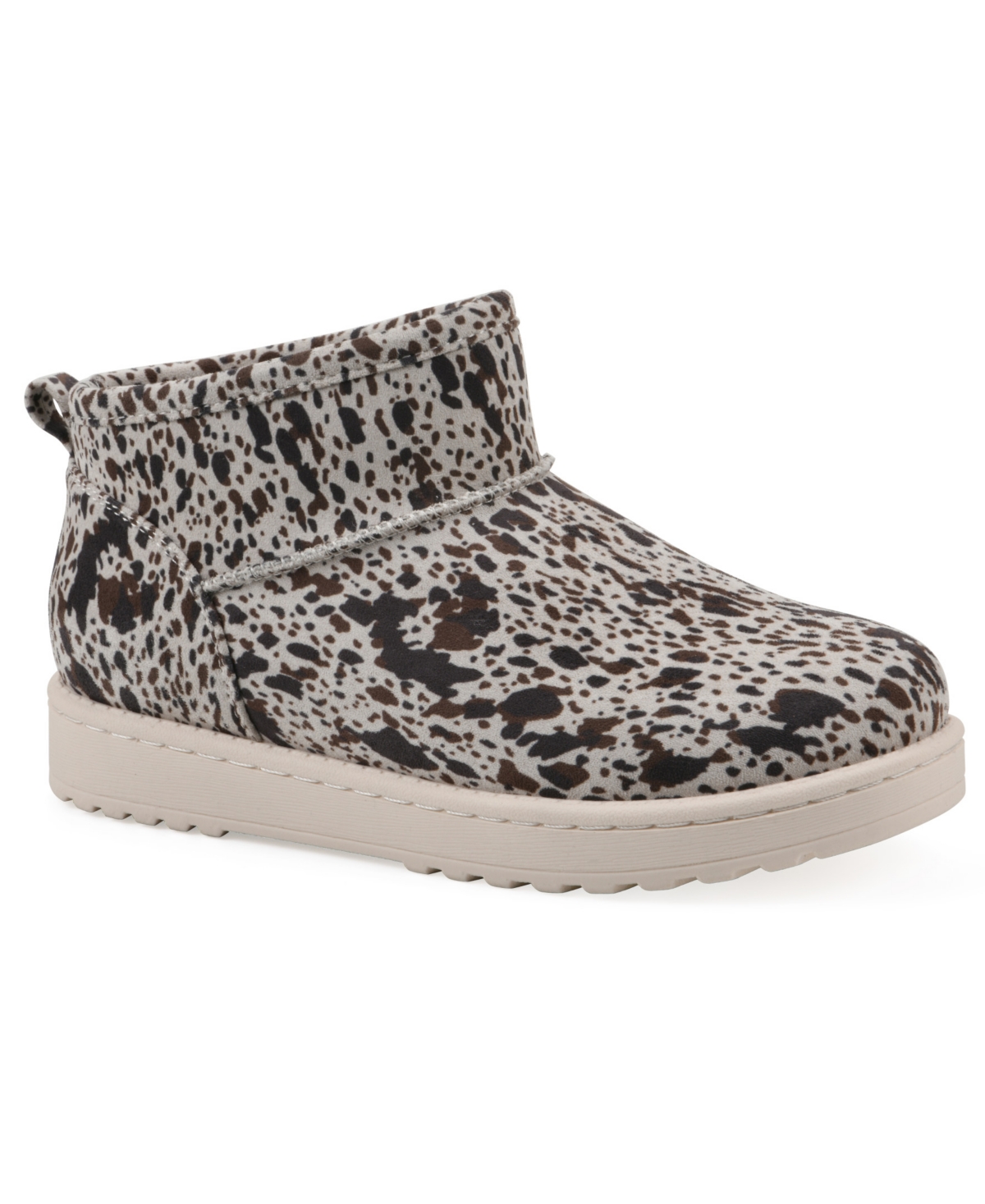 Click here for White Mountain Womens Inspa Faux Fur Pull-On Booti... prices