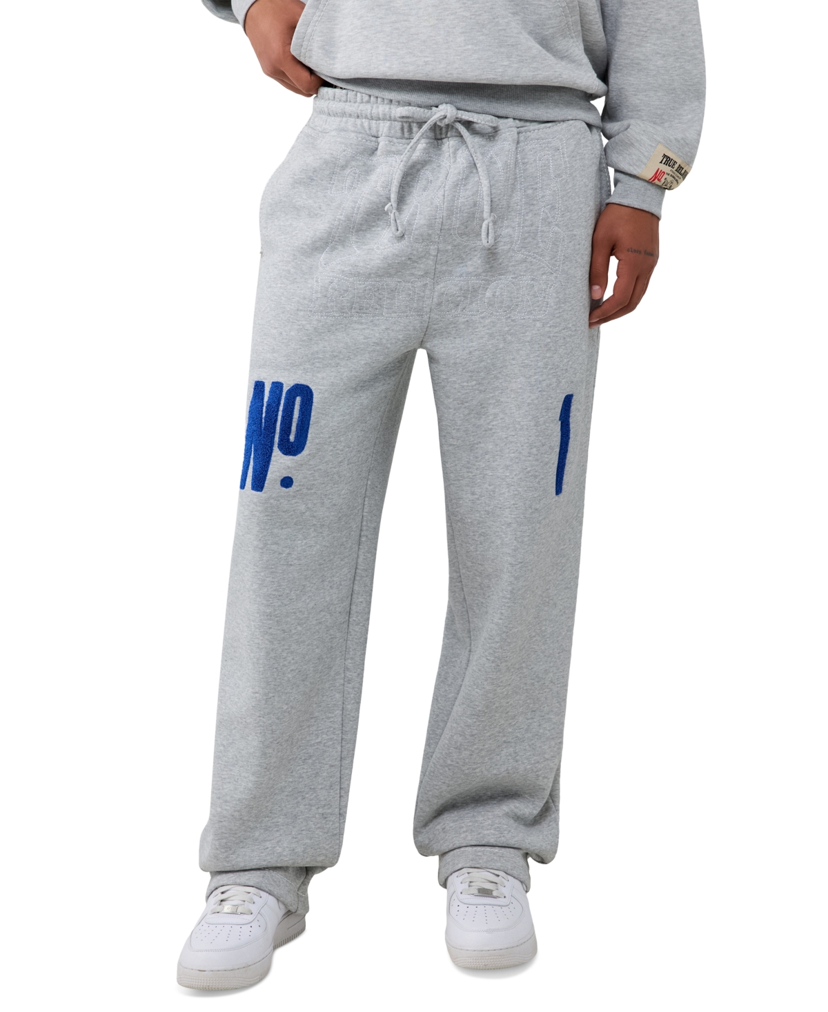 Click here for True Religion Mens Logo Big T Sweatpants - Heather... prices