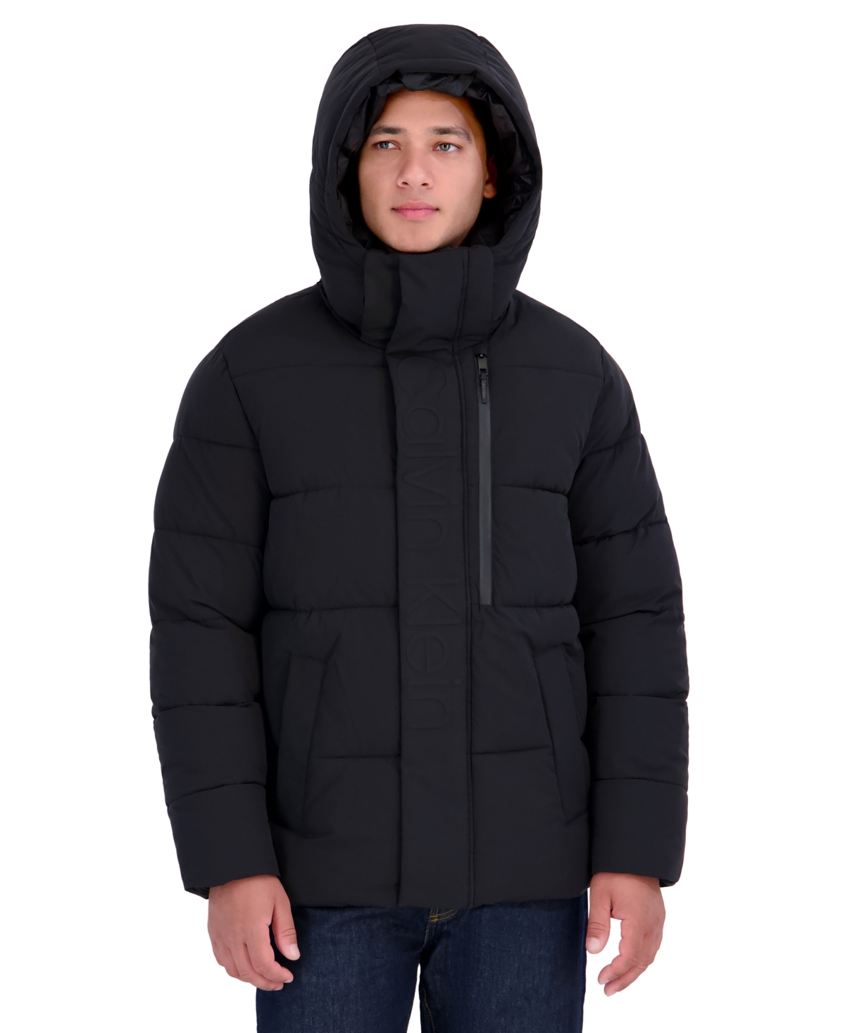 Click here for Calvin Klein Mens Tyler Modern Short Puffer Jacket... prices