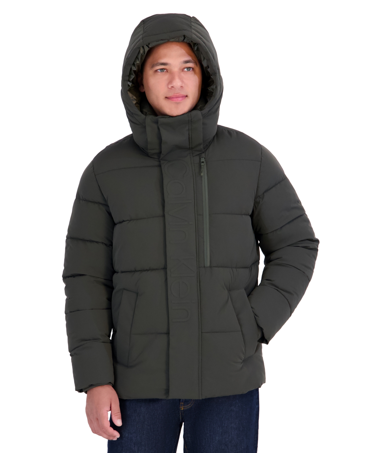 Click here for Calvin Klein Mens Tyler Modern Short Puffer Jacket... prices
