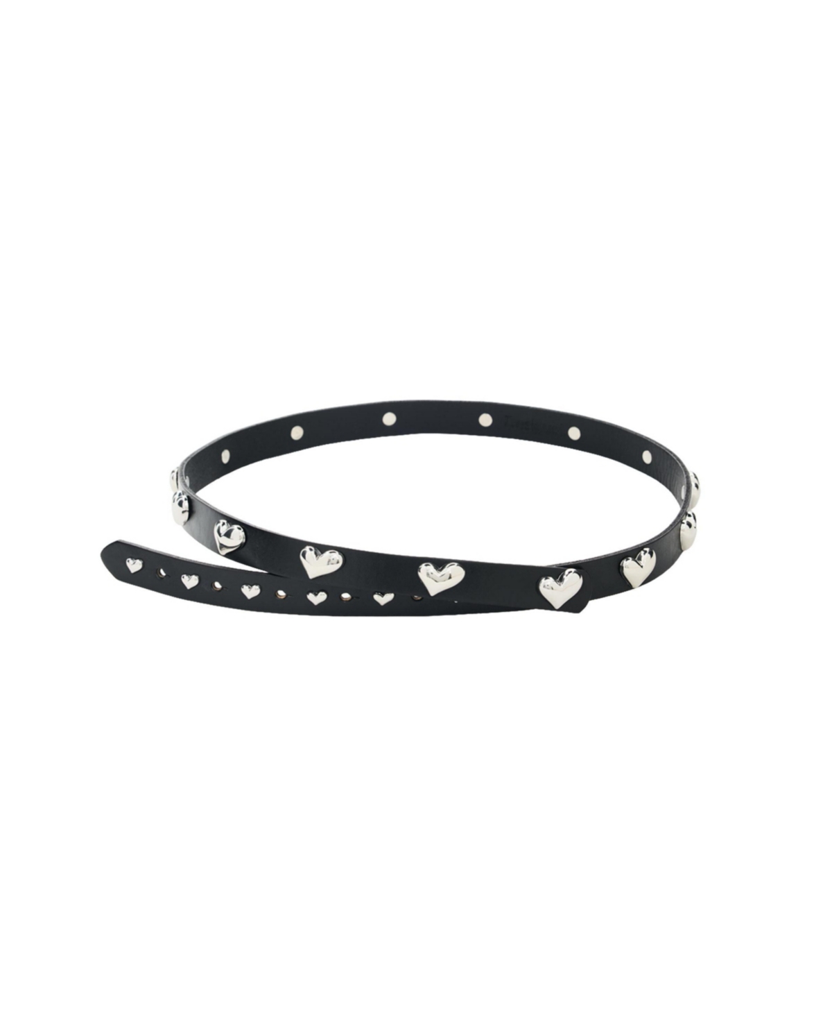 Click here for Desigual Womens Belt Leather Logo Buckle - Black prices
