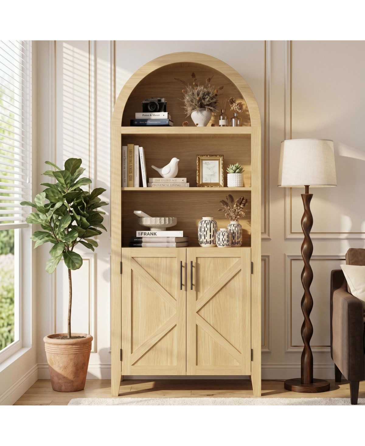 Click here for gaomon 5-Tier Open Display Shelf with Nice Texture... prices