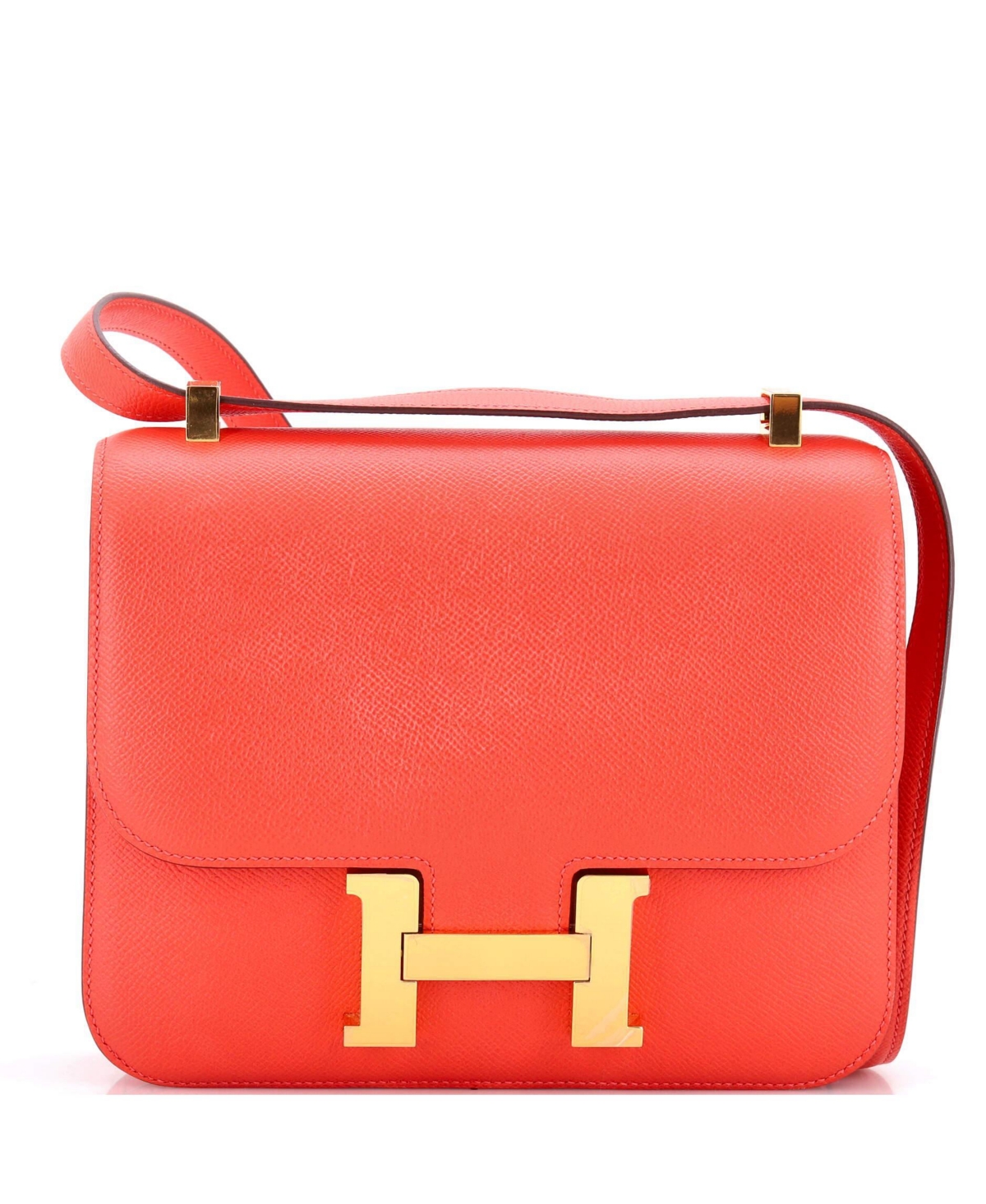Click here for Pre-Owned Hermes 24 Constance Bag Epsom - Red prices
