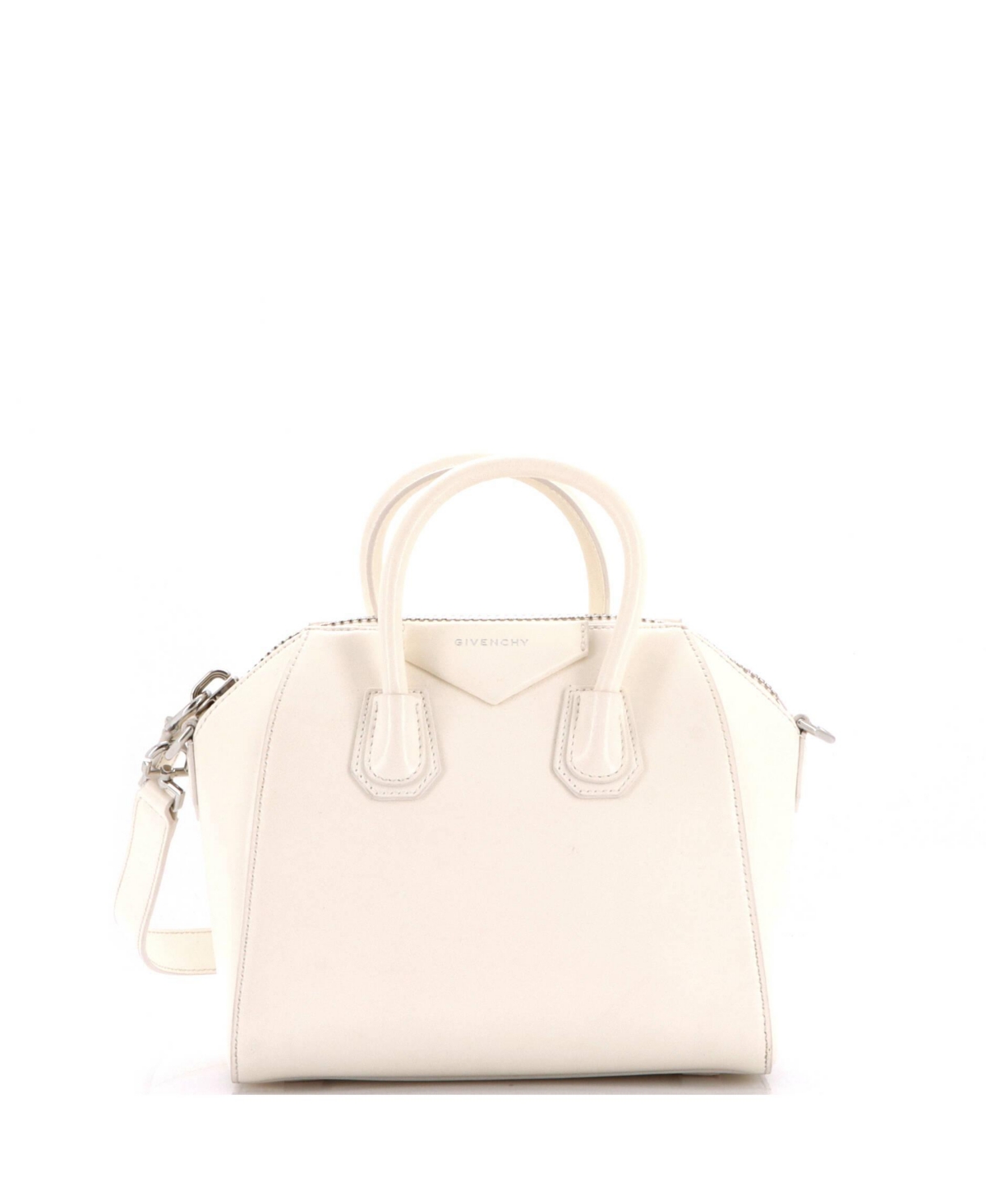 Click here for Pre-Owned Givenchy Mini Antigona Bag Glazed Leathe... prices