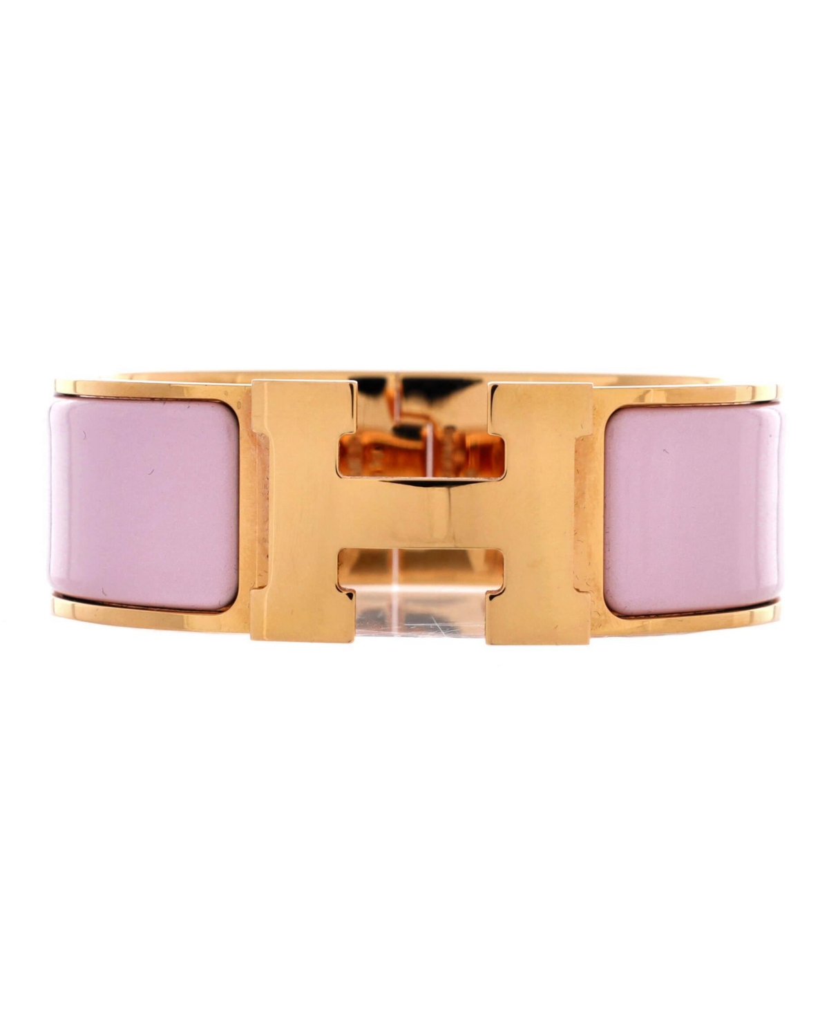 Click here for Pre-Owned Hermes Clic H Bracelet - Enamel prices