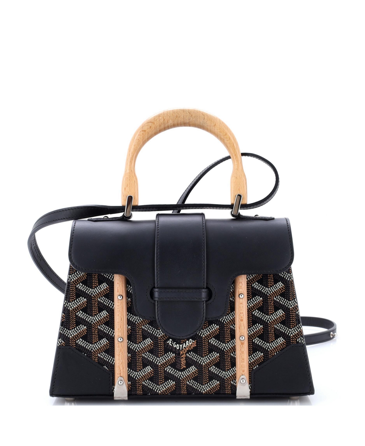 Click here for Pre-Owned Goyard Mini Structured Saigon Top Handle... prices