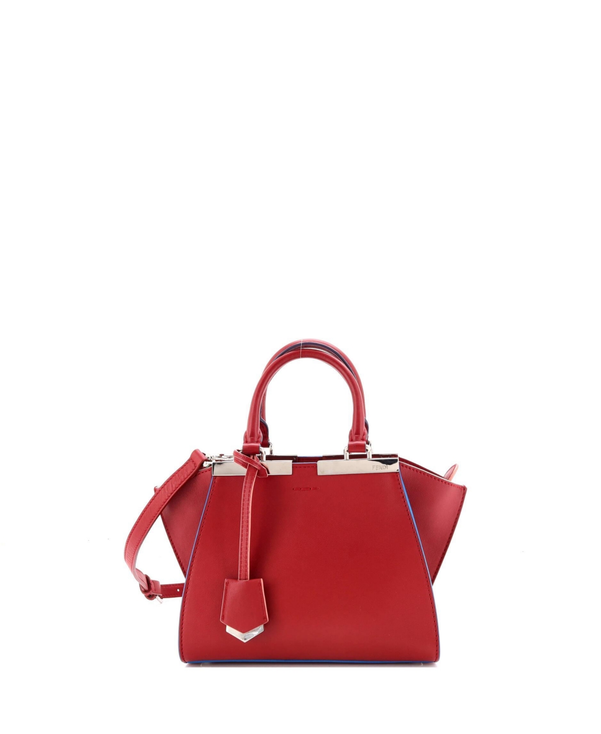 Click here for Pre-Owned Fendi Mini 3Jours Bag Leather - Red prices