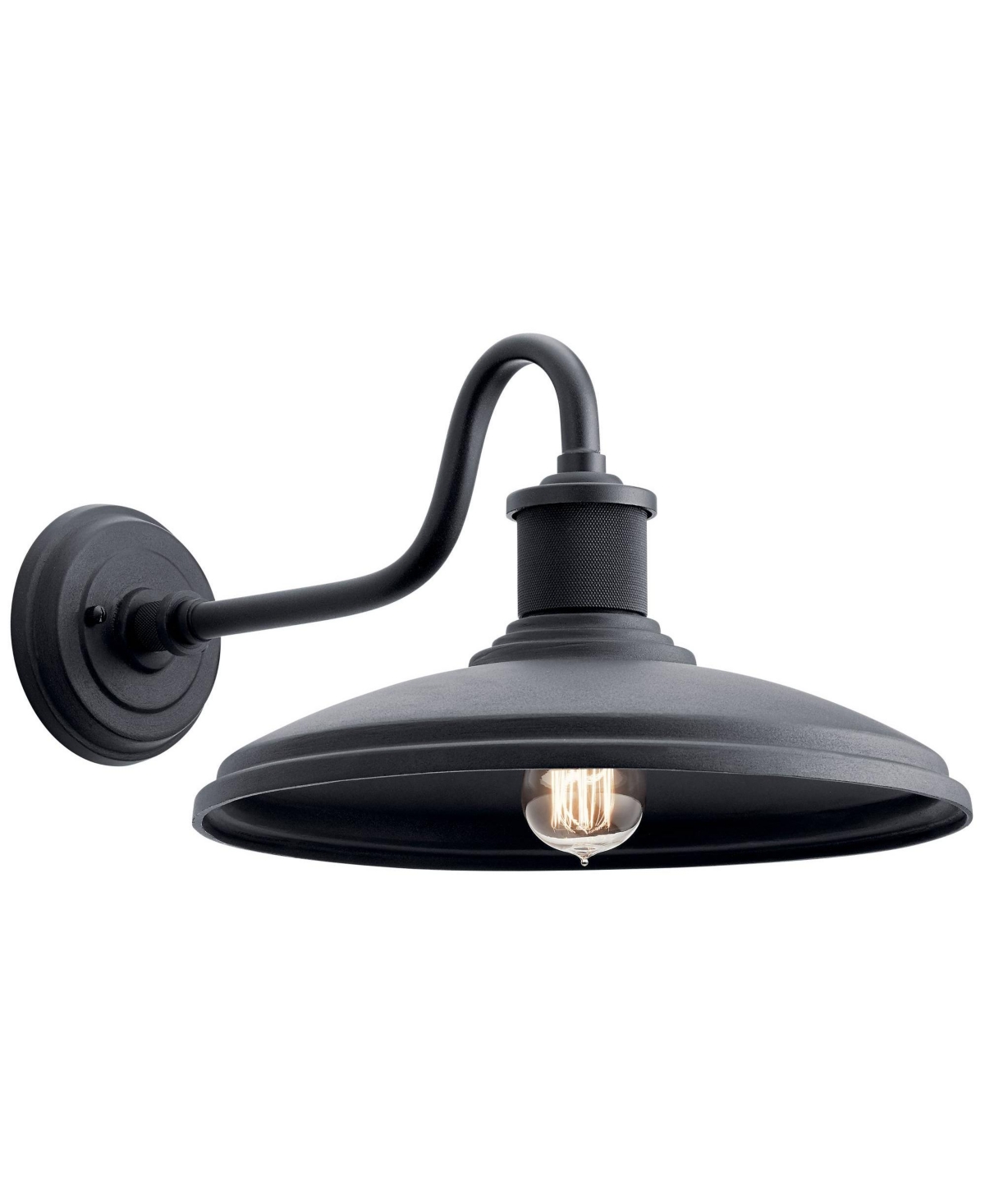 Click here for Kichler Allenbury Large 9 High Textured Black Outd... prices