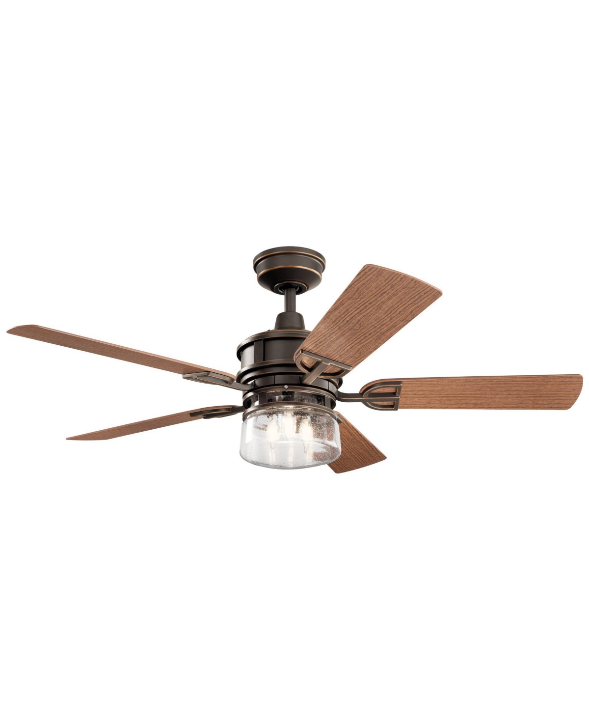 Click here for 52 Kichler Lyndon Bronze Led Wet Rated Ceiling Fan... prices