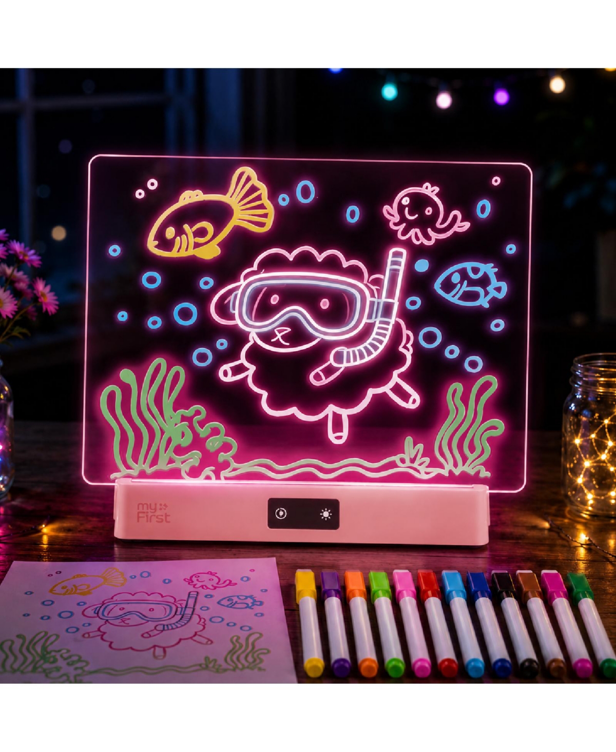 Click here for myFirst Sketch Clear 16 Led Luminous Acrylic Kids... prices
