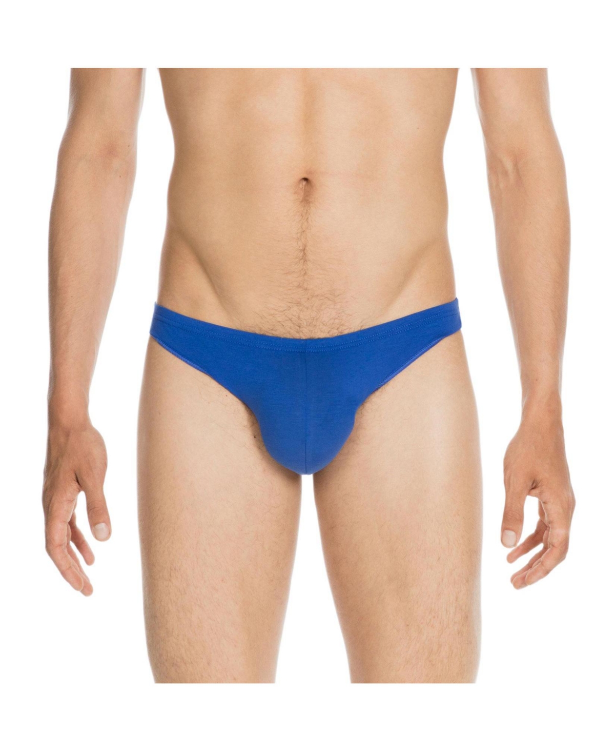 Click here for Hom Mens Freddy G-String - Blue prices
