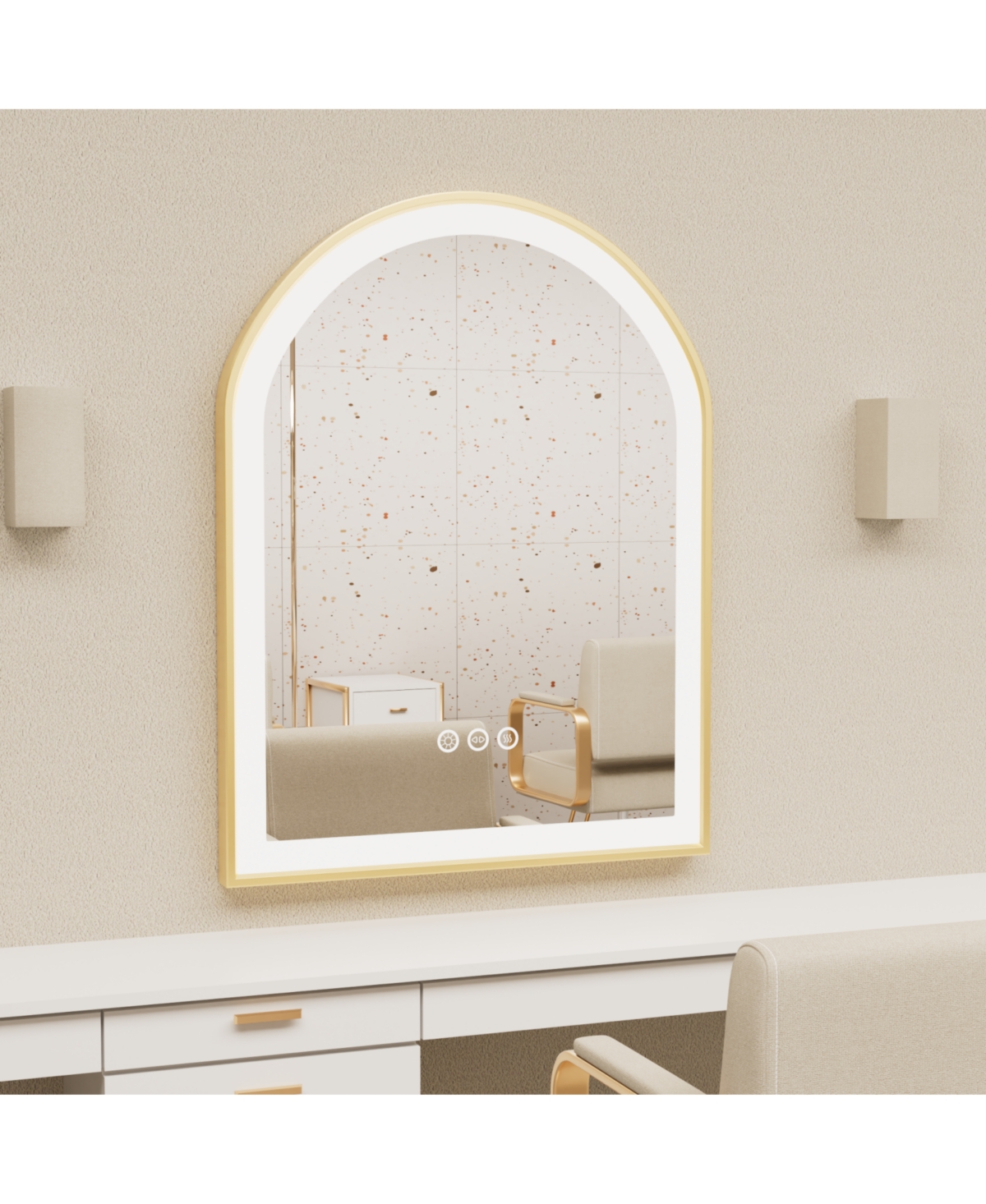 Click here for Luvod 23.32 x 35.43 Inch Led Bathroom Mirror Arche... prices