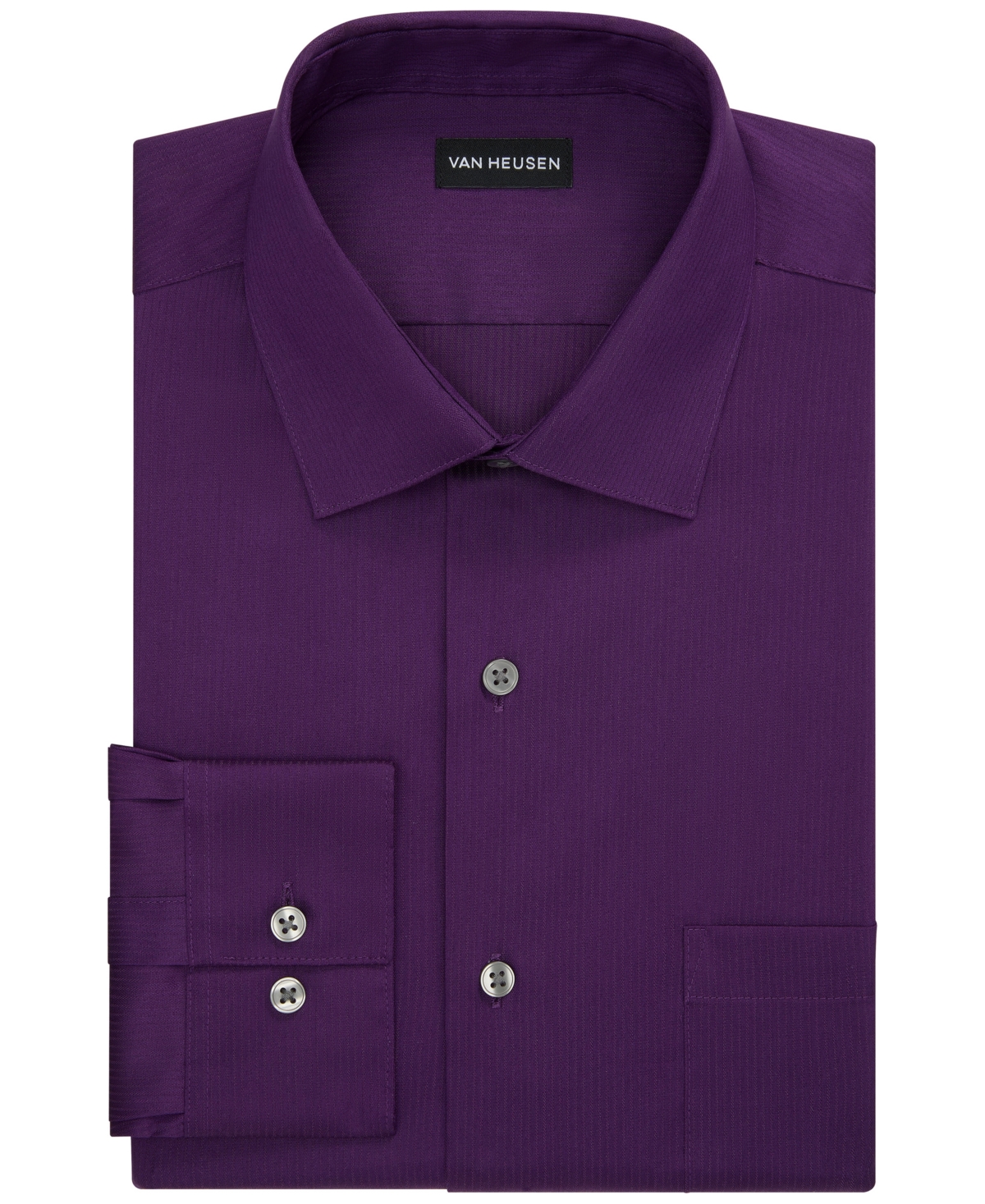 Click here for Van Heusen Mens Regular-Fit Dress Shirt - Royal Pu... prices