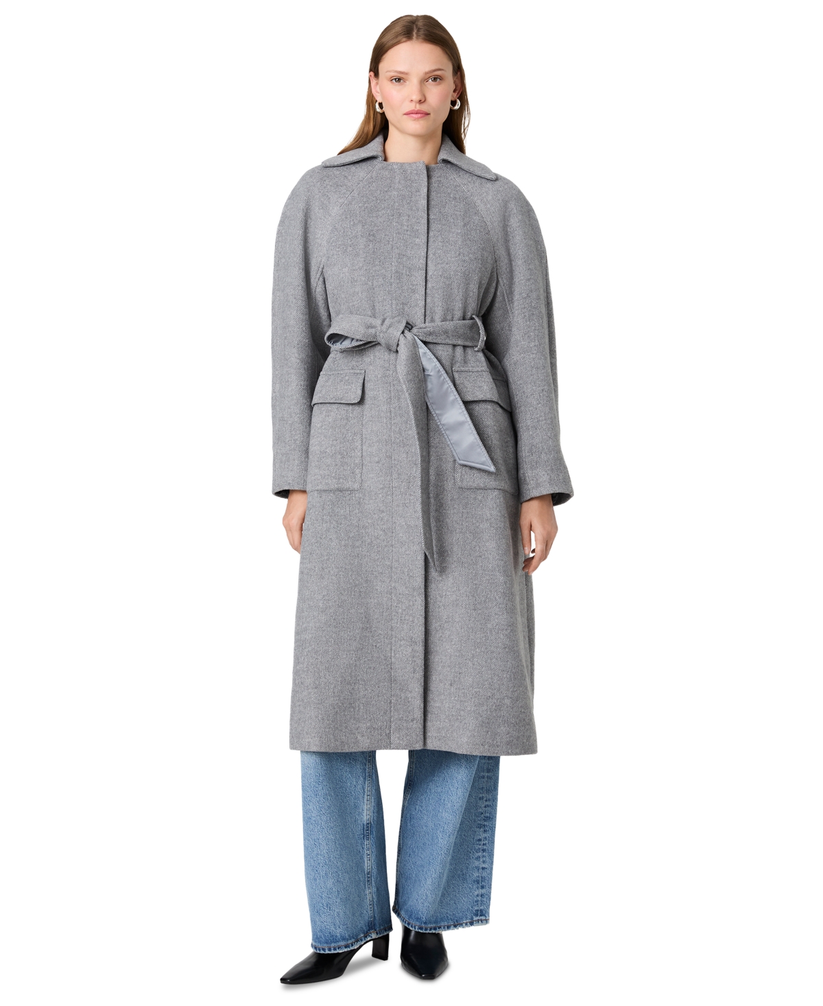 Click here for French Connection Womens Gabriella Twill Belted Re... prices