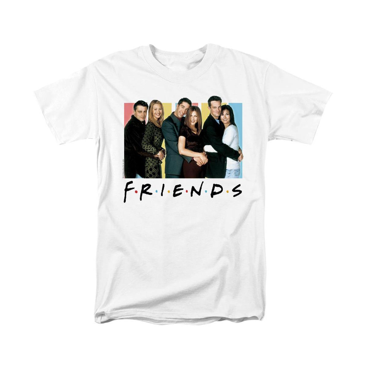 Click here for Friends Mens Cast Logo T-Shirt - White prices