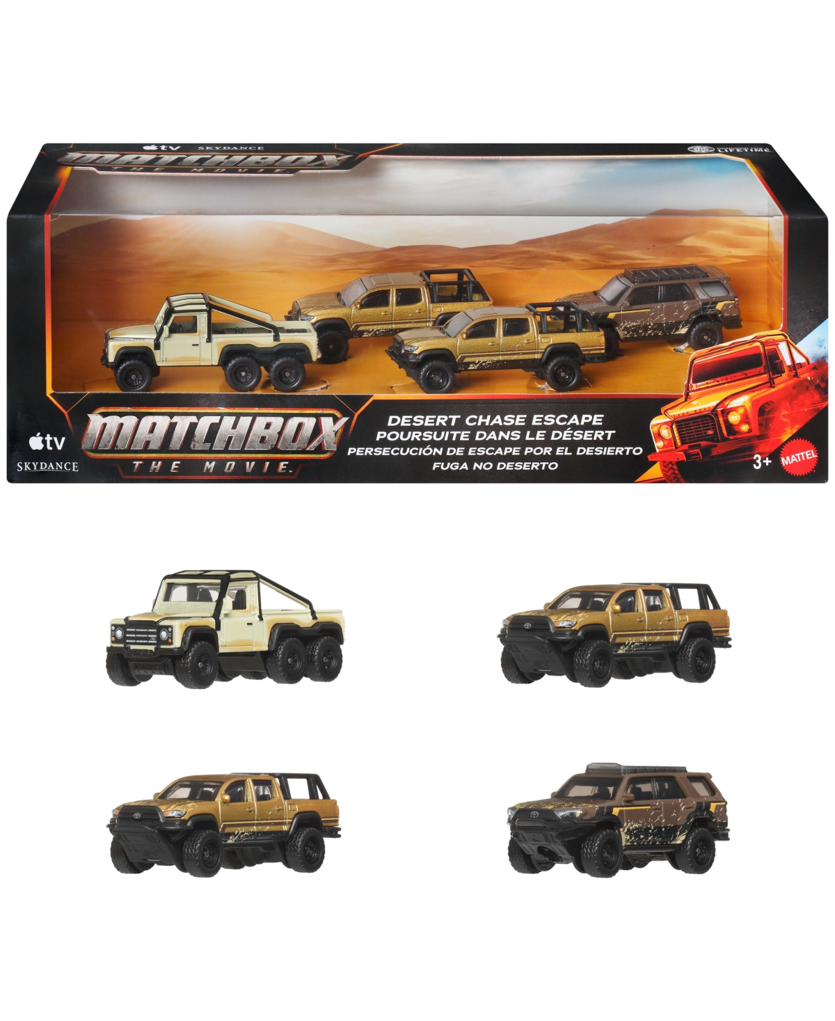 Click here for Matchbox 1:64 Scale The Movie Desert Chase Escape... prices