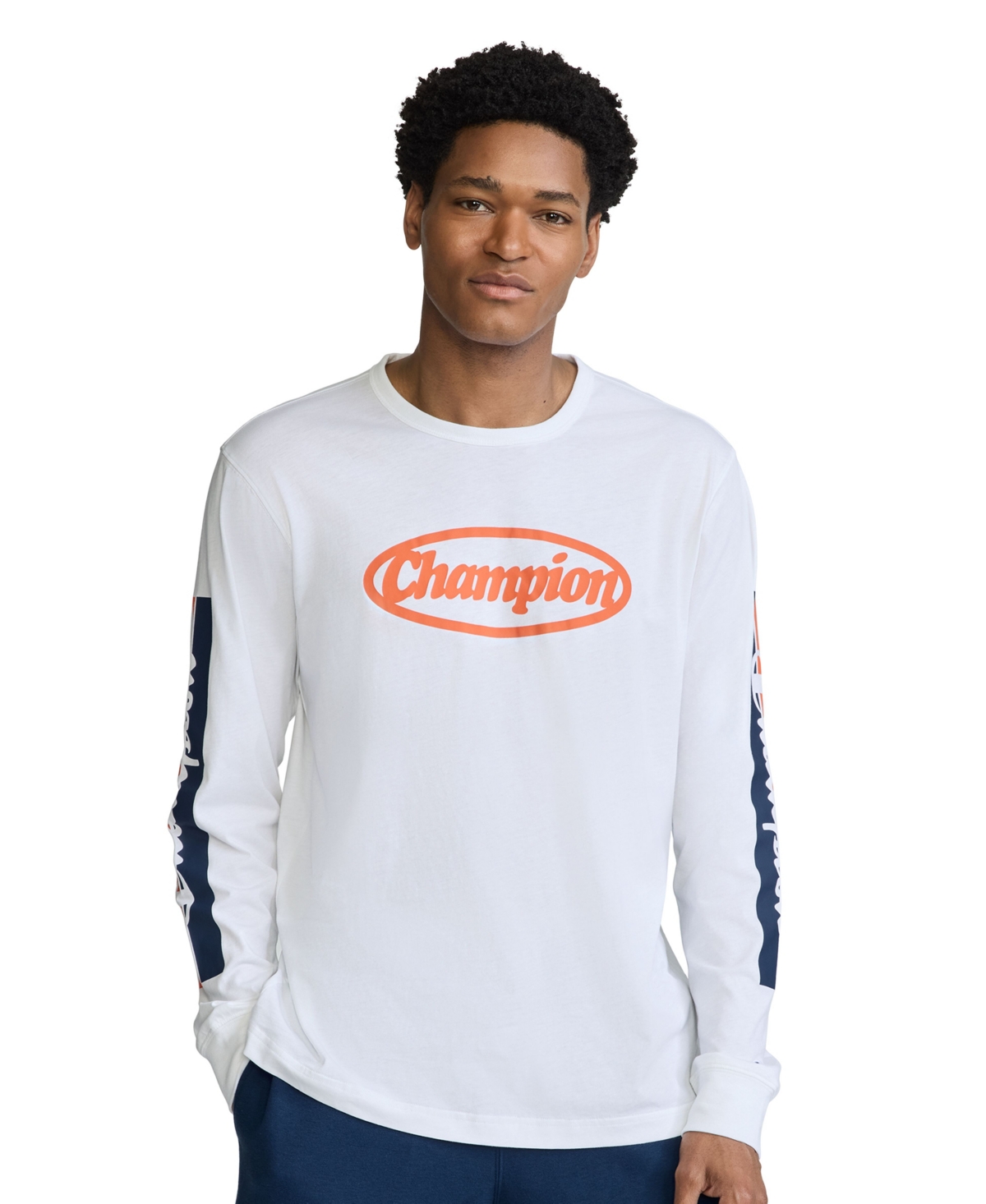 Click here for Champion Mens Medallion Graphic T-Shirt - White prices